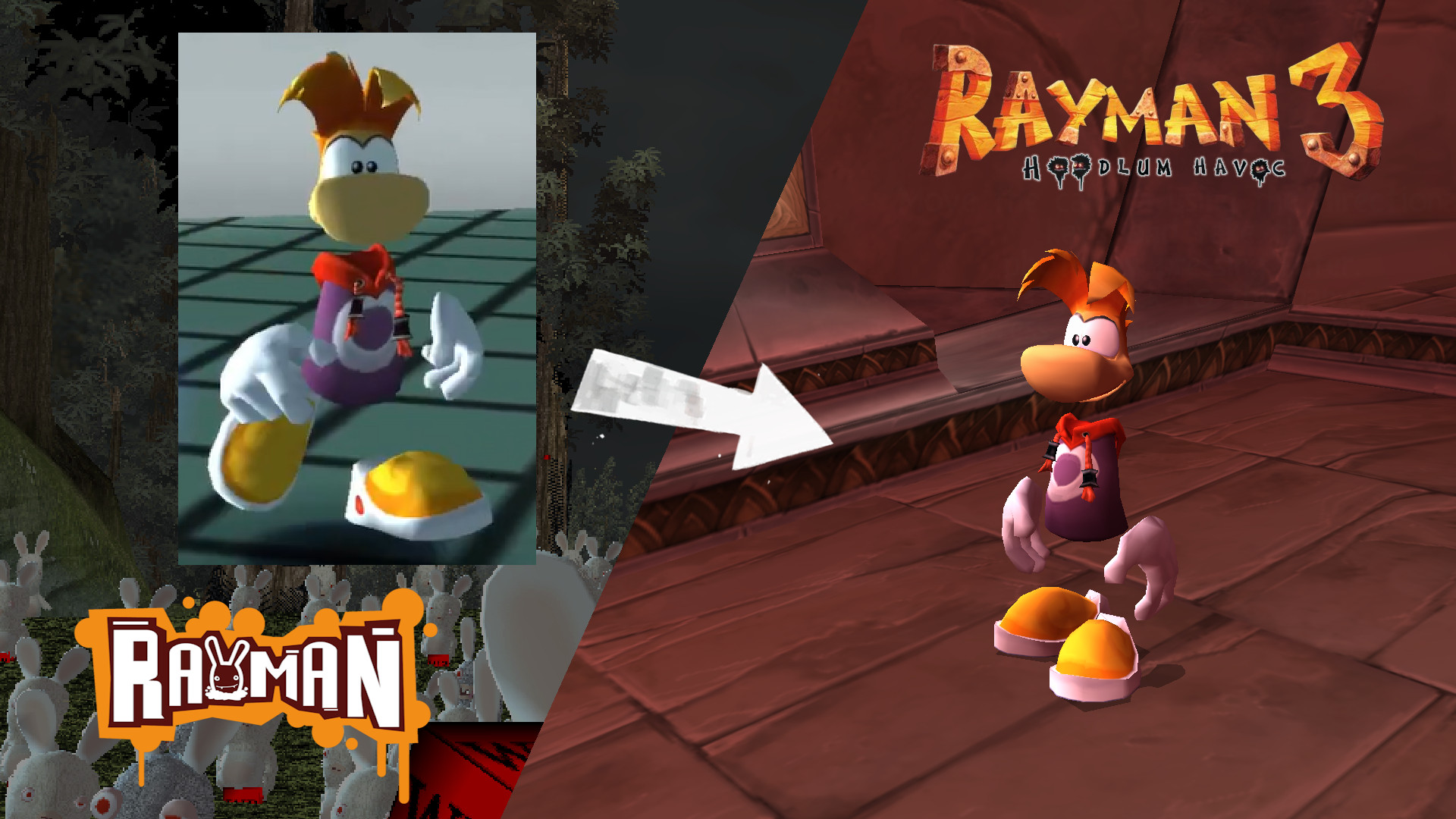R4 Leak Rayman Mod for Rayman 3: Hoodlum Havoc | R3 Mods