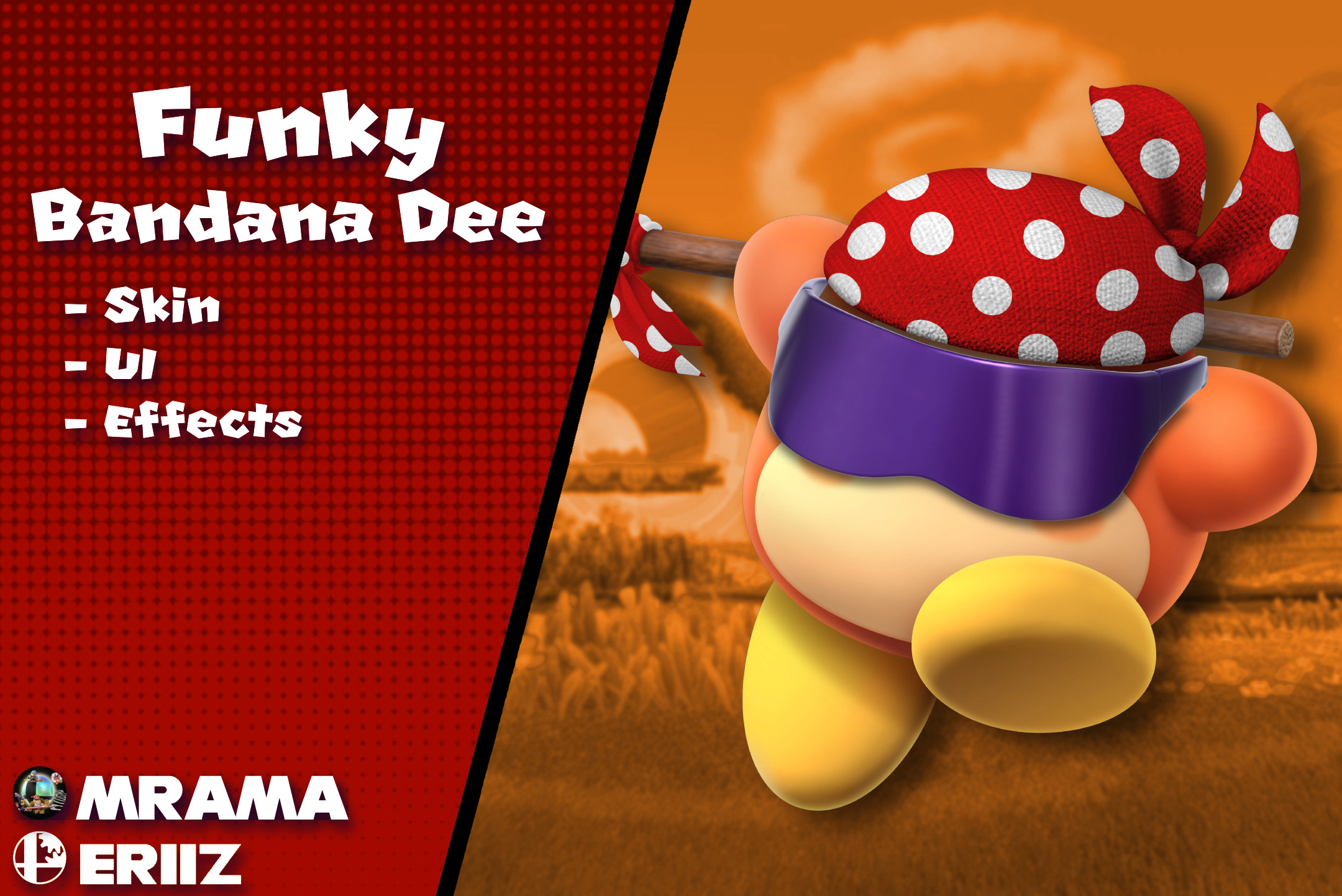 Funky Bandana Dee Mod for Super Smash Bros. Ultimate | SSBU Mods