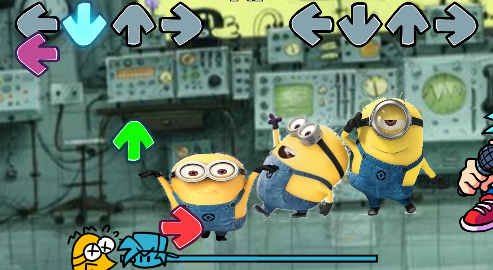 VS MINIONS - mod for Friday Night Funkin Mod for Friday Night Funkin ...