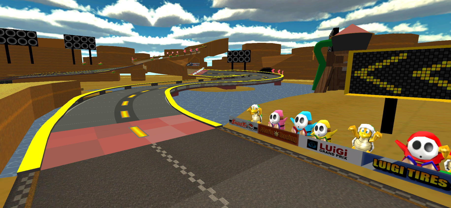 SW2 Mario Bros. Circuit + R version Mod for Mario Kart Wii | MKWii Mods