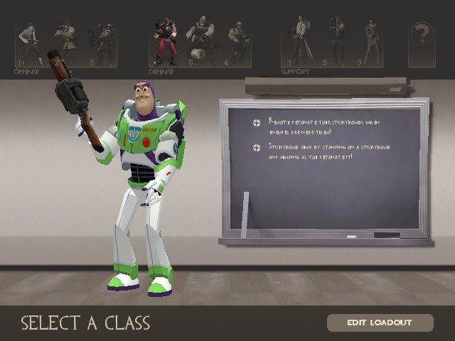 Buzz lightyear Mod for Team Fortress 2 | TF2 Mods