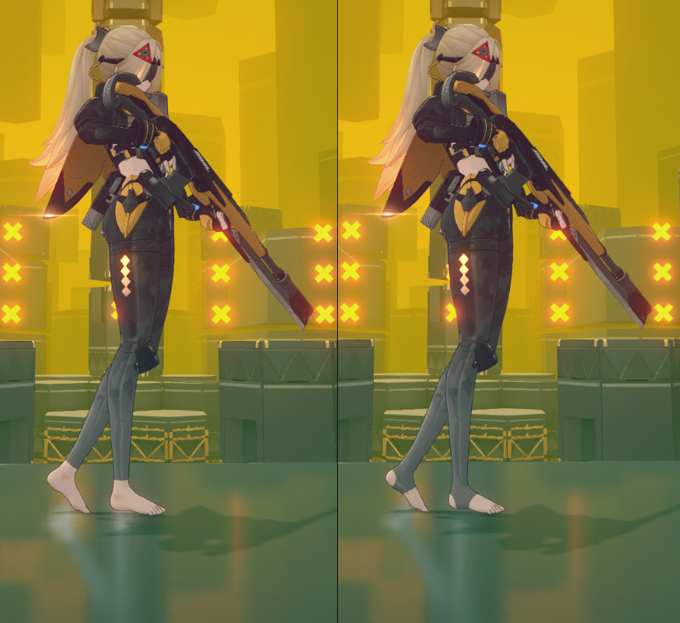 Trigger Barefoot Mod for Zenless Zone Zero | ZZZ Mods