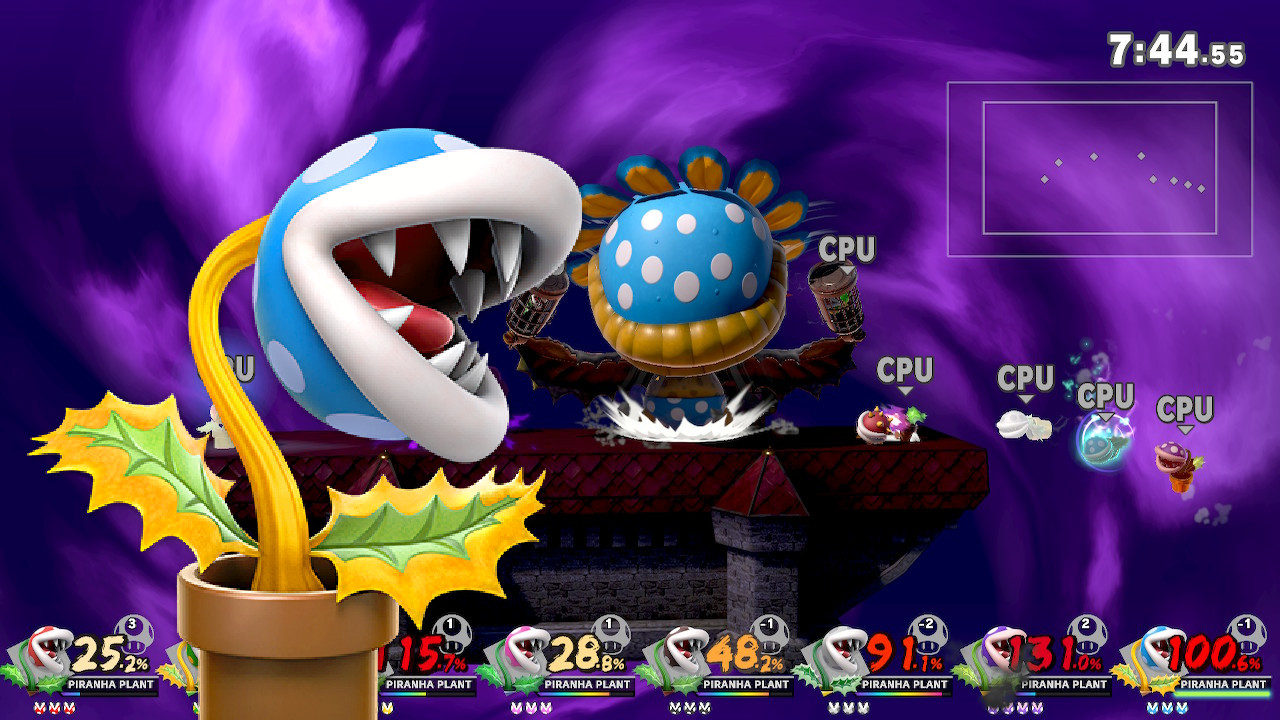 Alt Colors for Petey Piranha Mod for Super Smash Bros. Ultimate | SSBU Mods