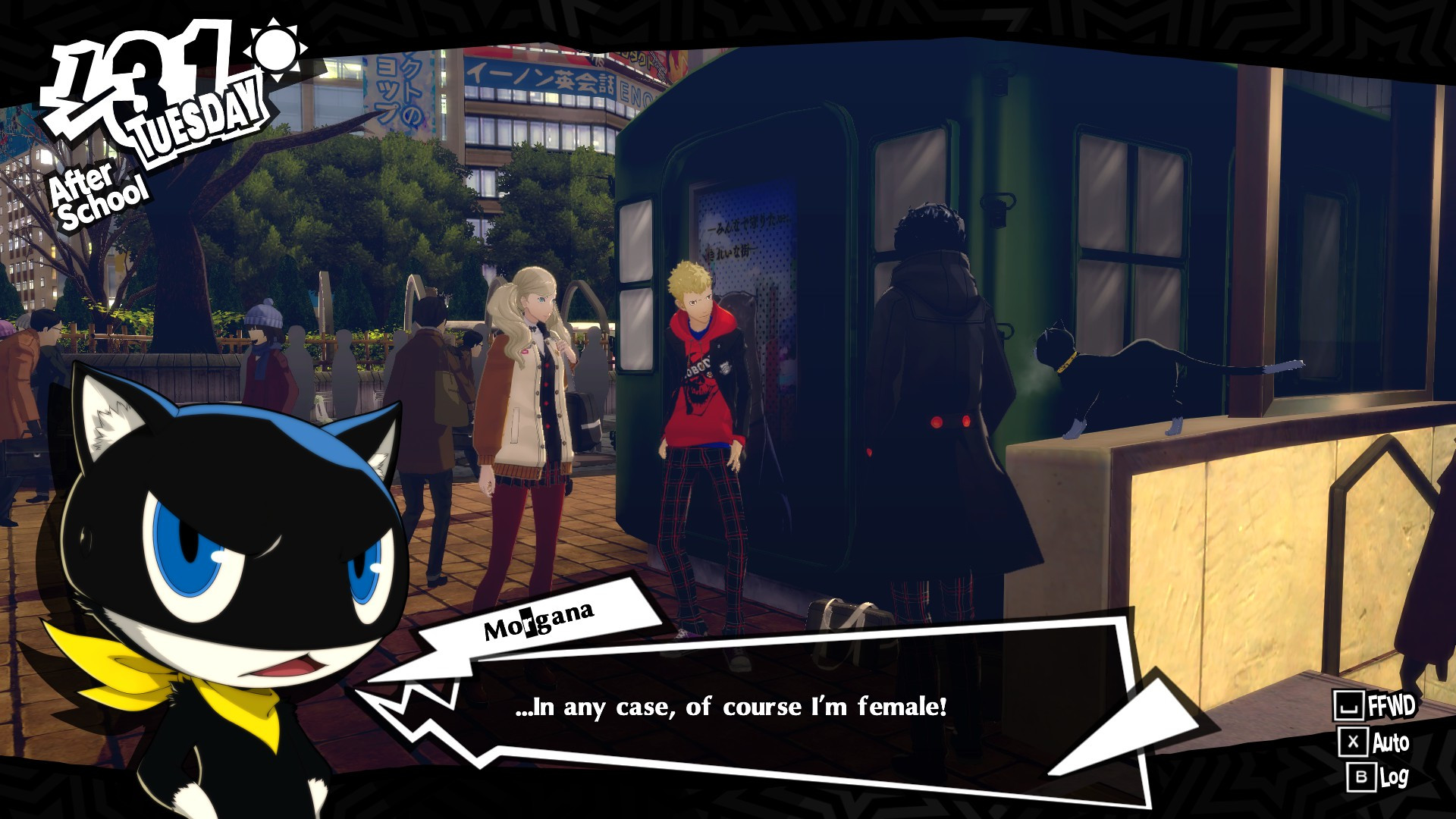 She/Her Morgana Mod for Persona 5 Royal (PC) | P5R (PC) Mods