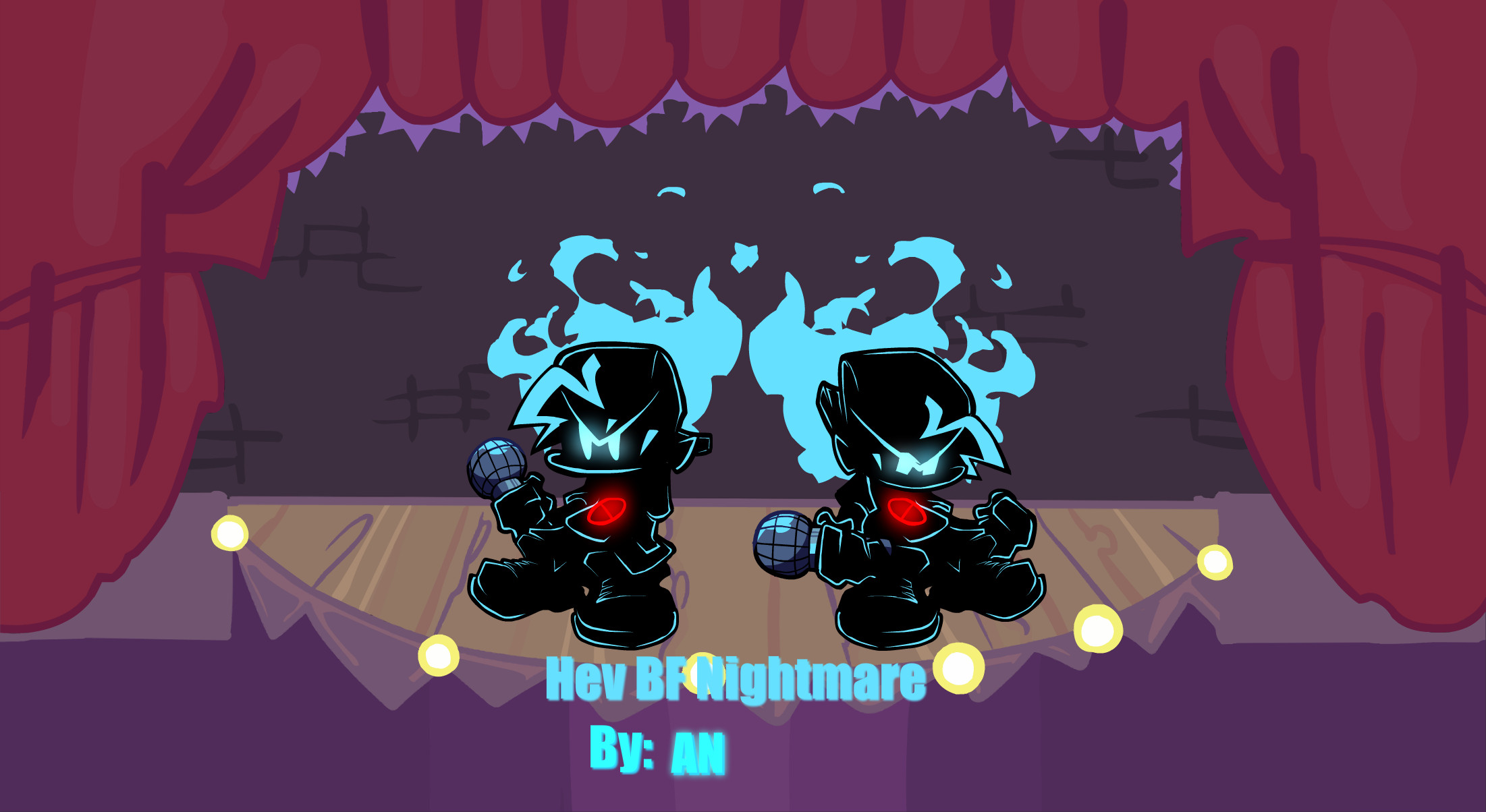 Hev BF Nightmare（+FLA） Mod for Friday Night Funkin' | FNF Mods