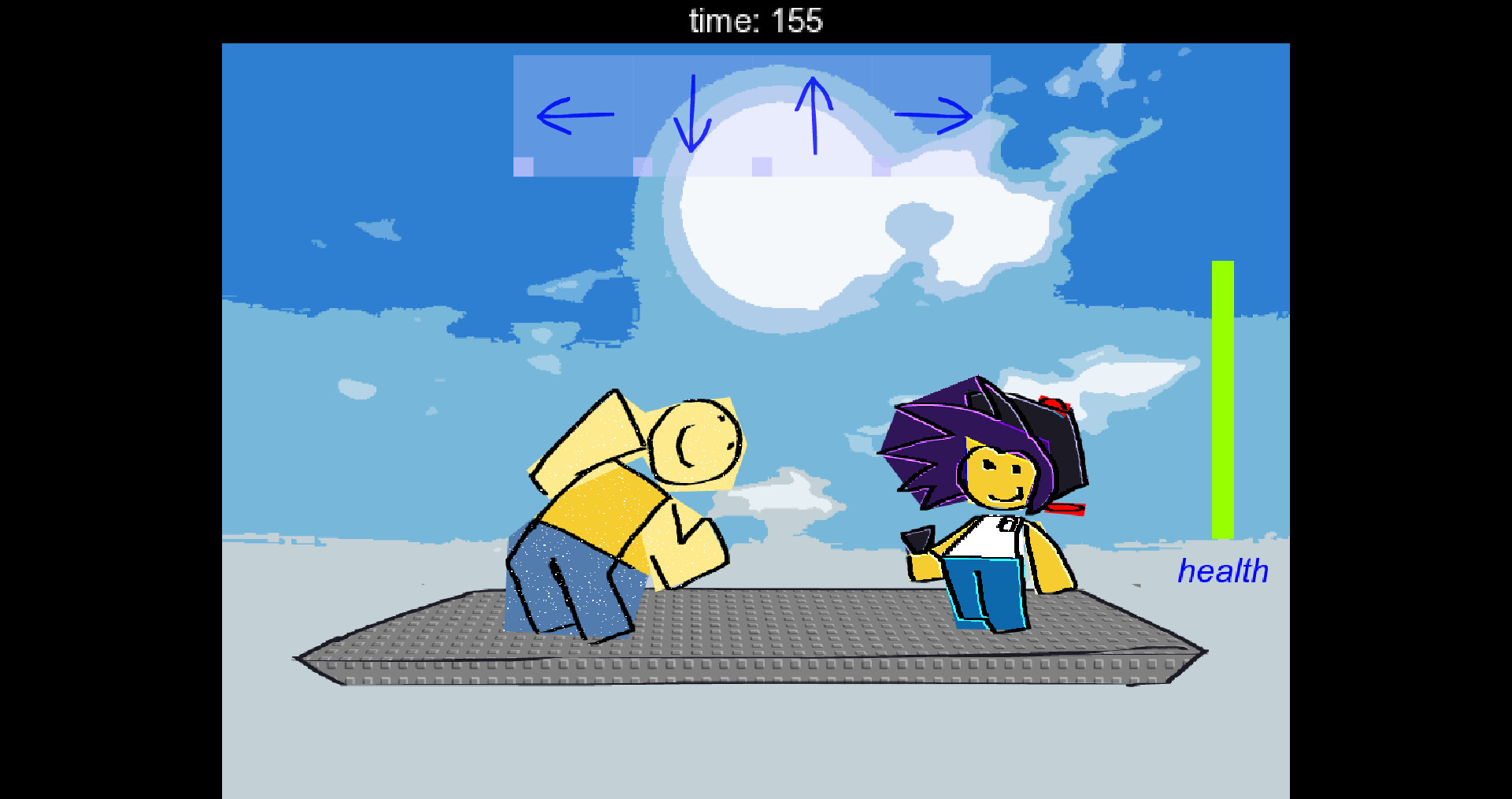 hello john doe but with effects Mod for Friday Night Funkin' | FNF Mods