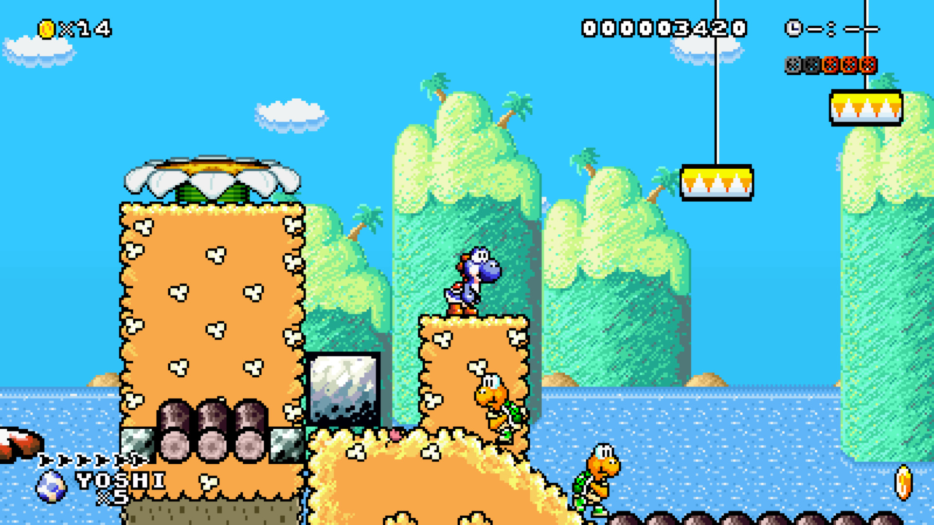 SMW2 Yoshi Island Yoshi Mod for Boll Deluxe | BDX Mods