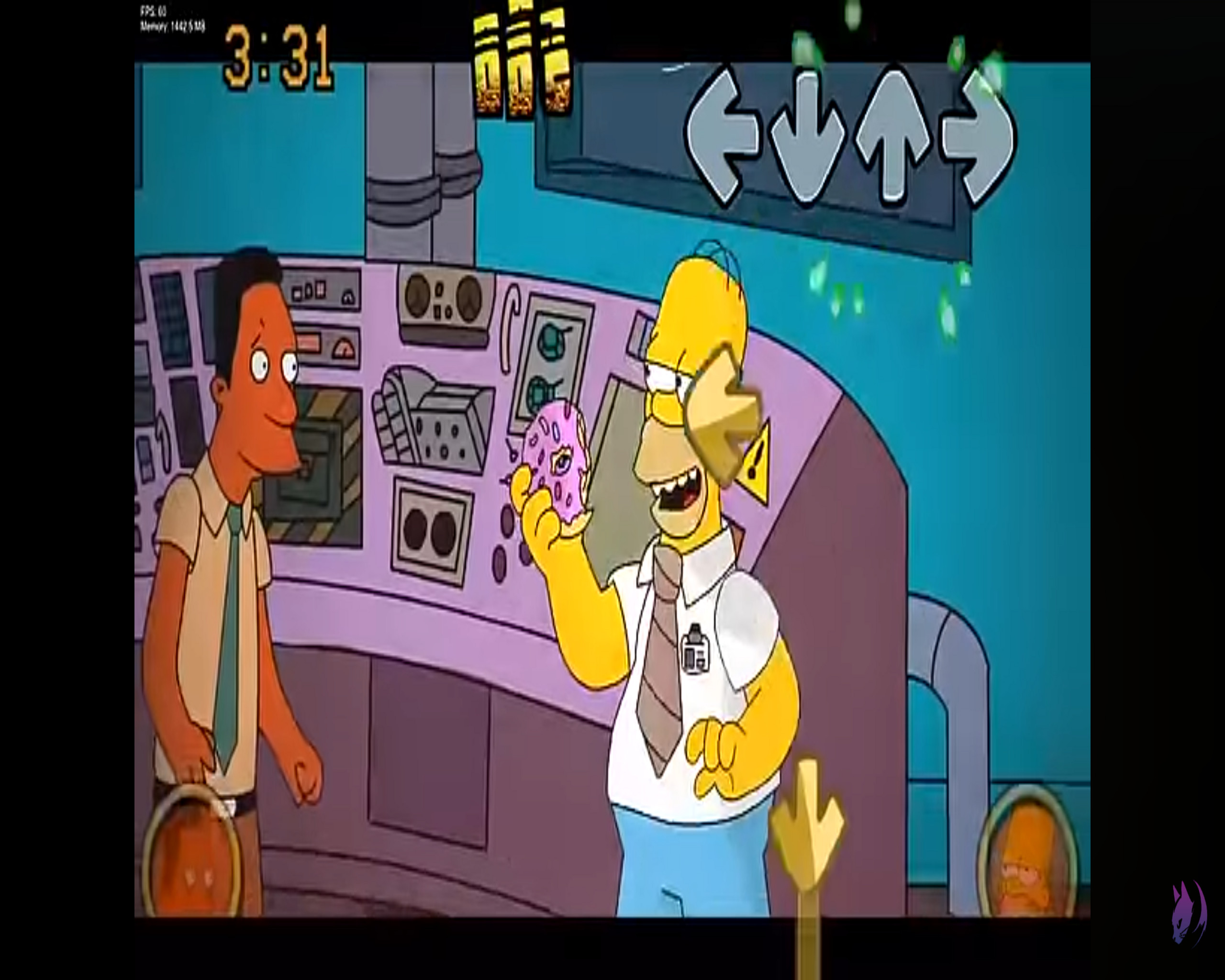 Pibby Simpson Anarchy At Springfield Mod for Friday Night Funkin' | FNF ...