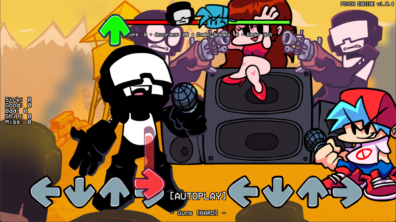 Custom Hud V2 Mod for Friday Night Funkin' | FNF Mods