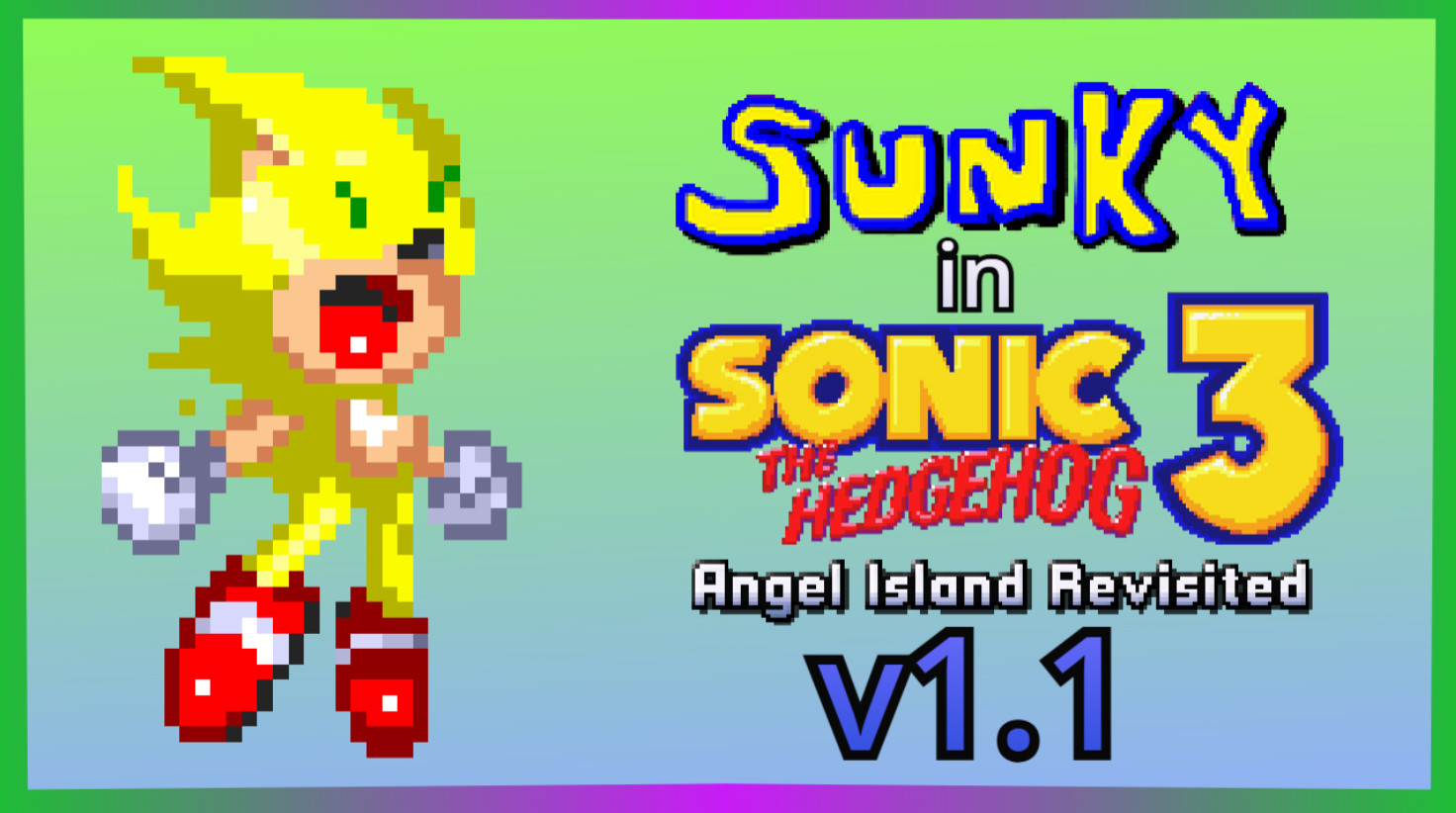 Sunky 3 A.I.R. Mod for Sonic 3 A.I.R. | S3AIR Mods