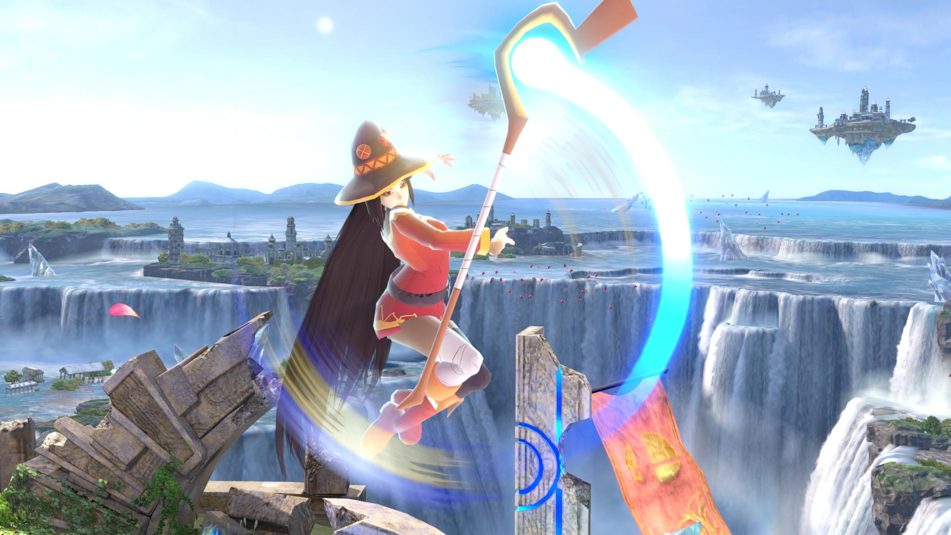 Megumin - Palutena Cosplay c05 Mod for Super Smash Bros. Ultimate ...