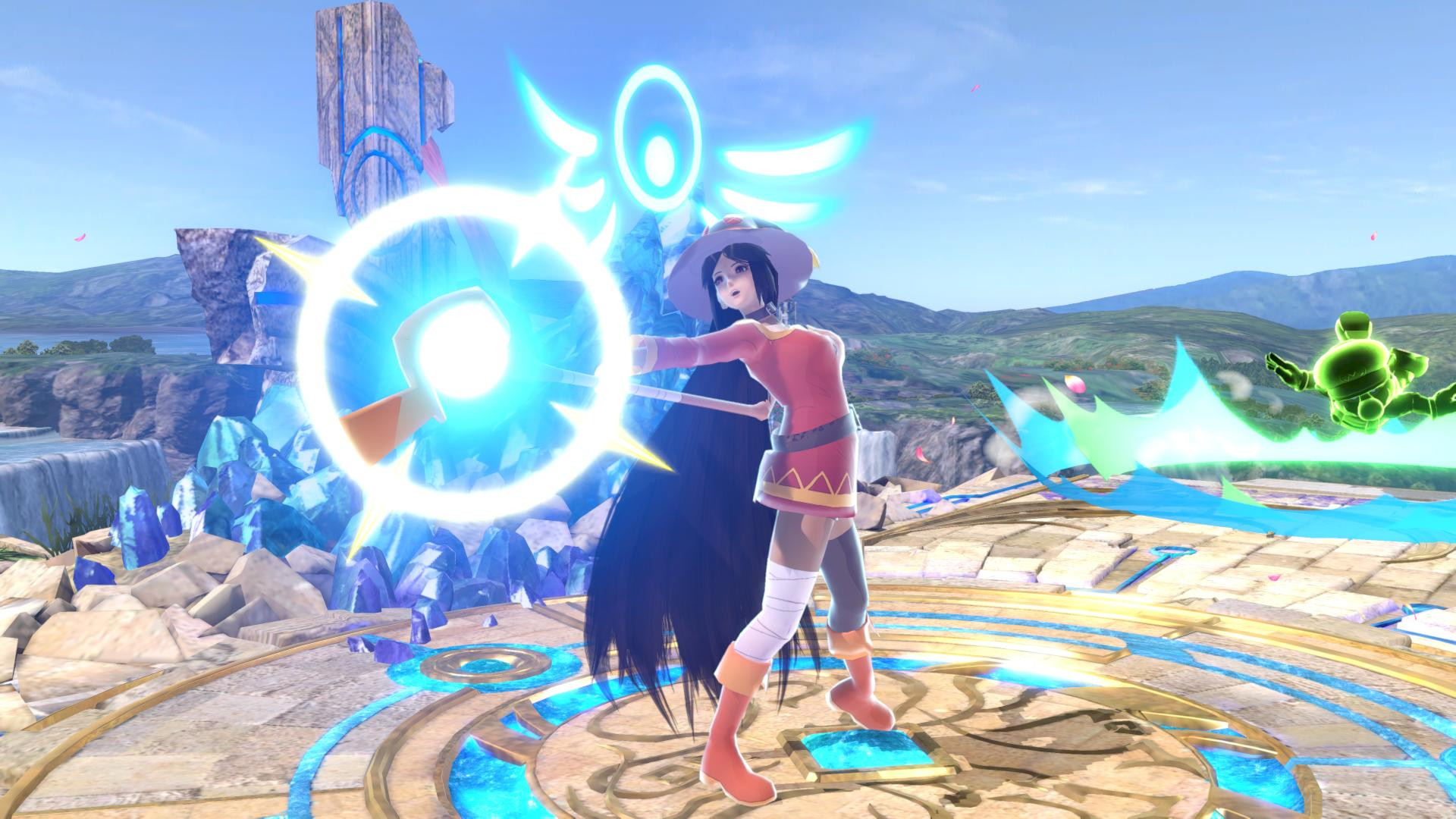 Megumin - Palutena Cosplay c05 Mod for Super Smash Bros. Ultimate ...