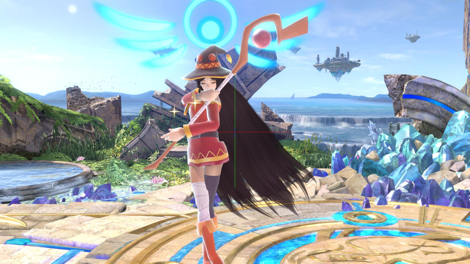 Megumin - Palutena Cosplay c05 Mod for Super Smash Bros. Ultimate ...