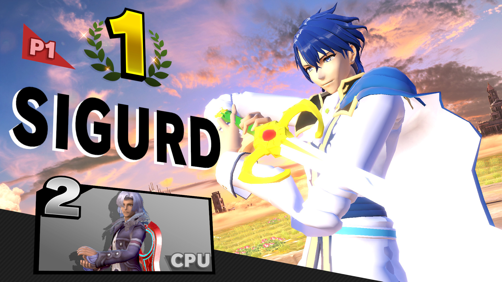 Sigurd over Chrom Mod for Super Smash Bros. Ultimate | SSBU Mods