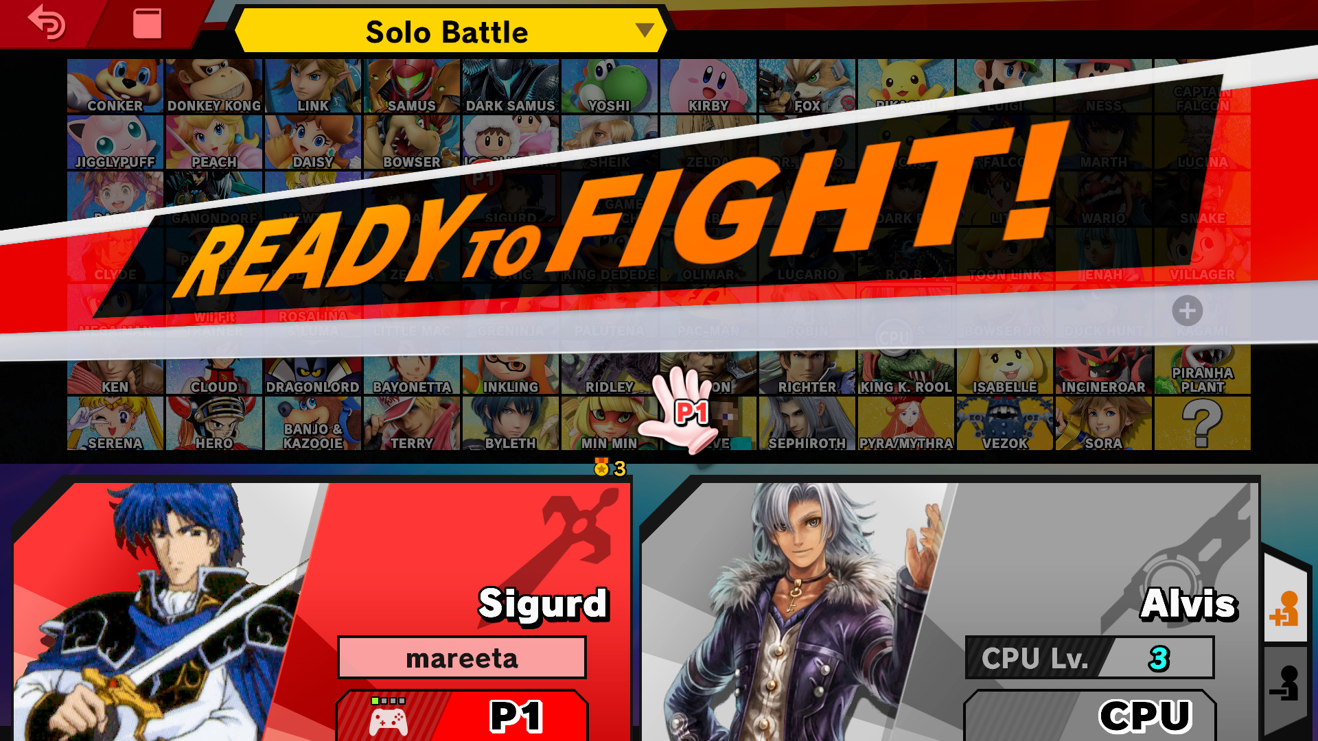 Sigurd over Chrom Mod for Super Smash Bros. Ultimate | SSBU Mods