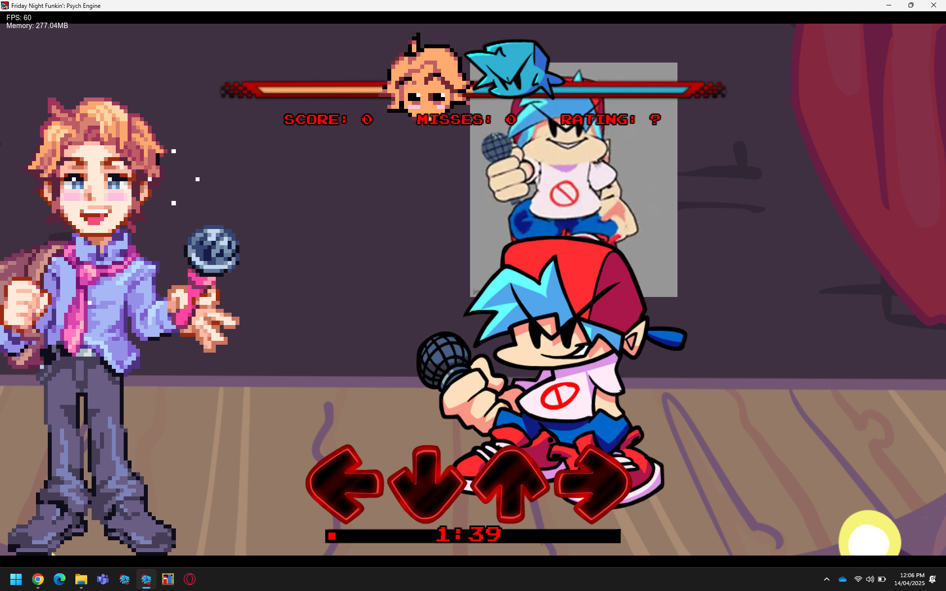 Boyfriend Doing the Default Dance. Mod for Friday Night Funkin' | FNF Mods