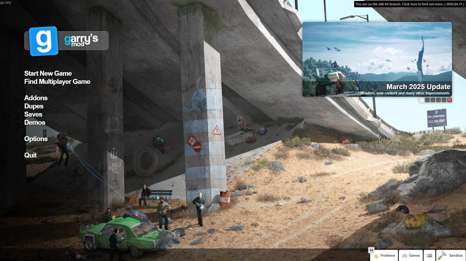 GMOD Logo Revamp Mod for Garry's Mod | GMod Mods