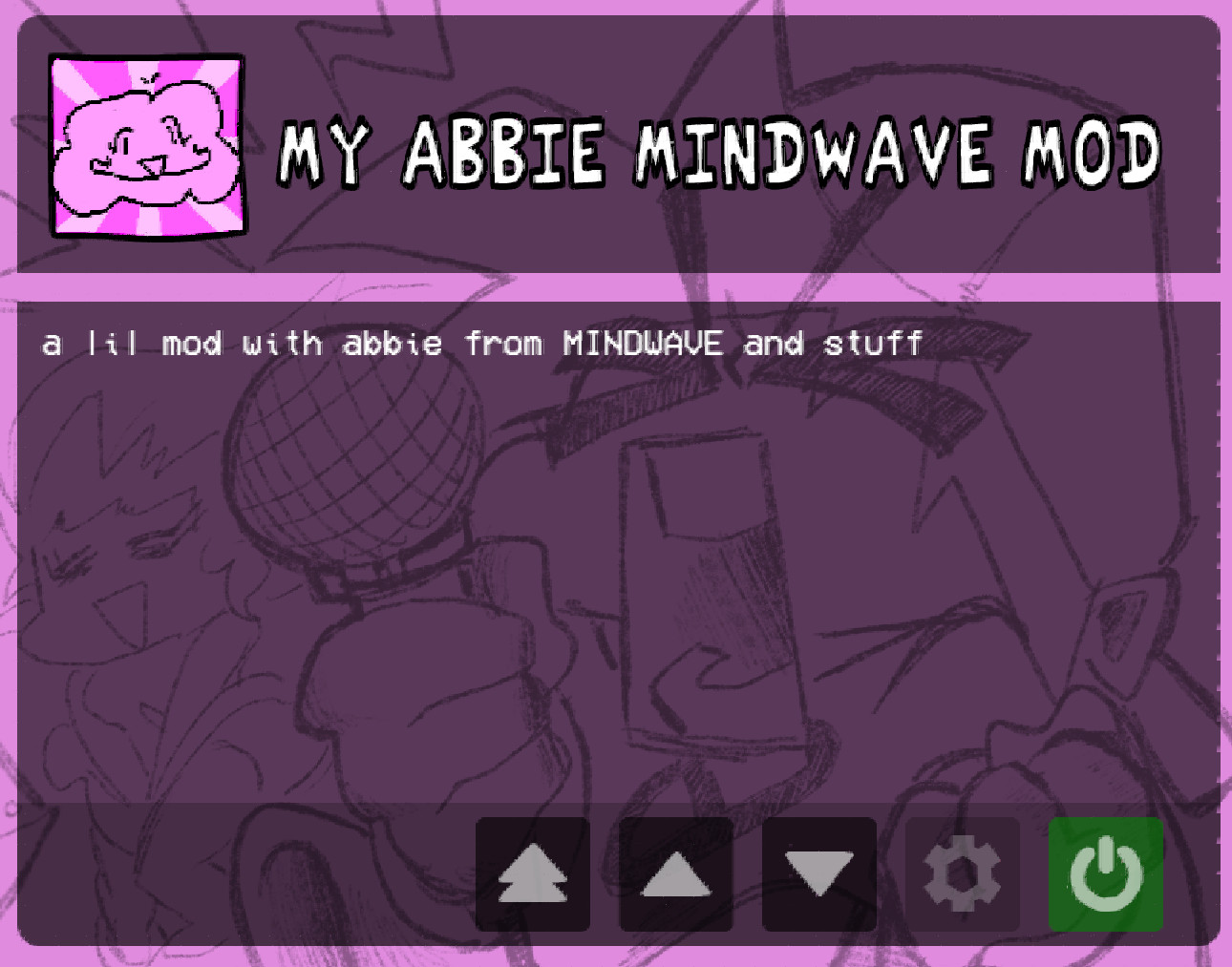 My stupid lil Abbie Mindwave oneshot Mod Mod for Friday Night Funkin ...