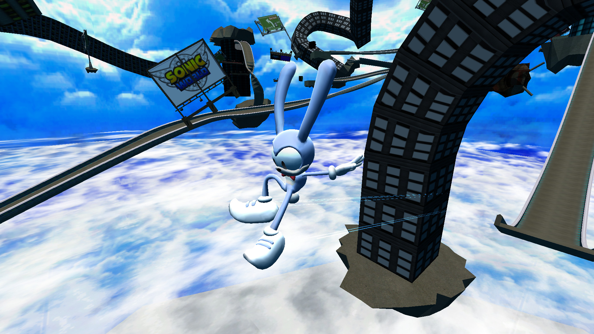 Rabbit Skin Mod for Sonic World DX | SWDX Mods