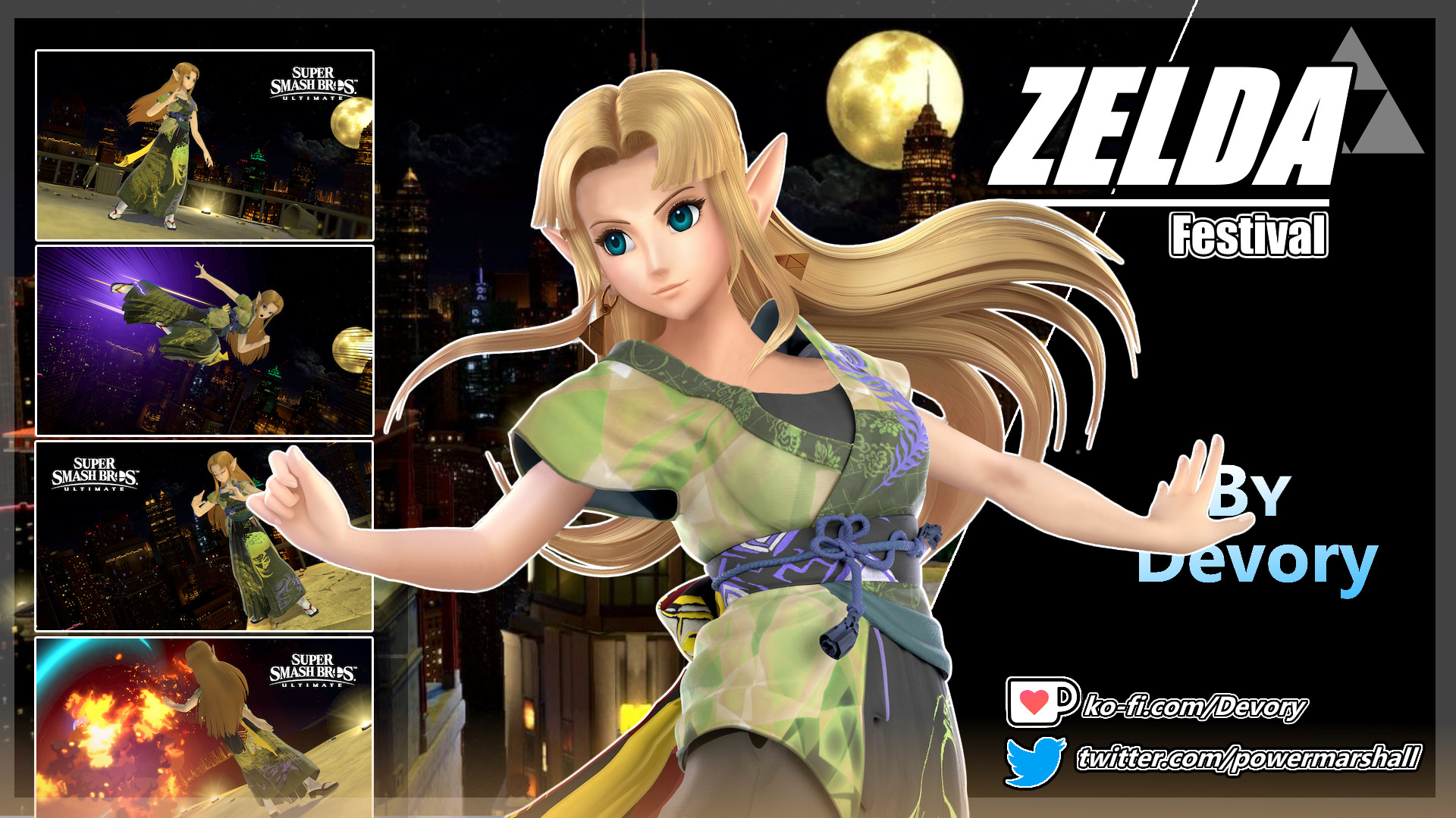 Festival Zelda Mod for Super Smash Bros. Ultimate | SSBU Mods