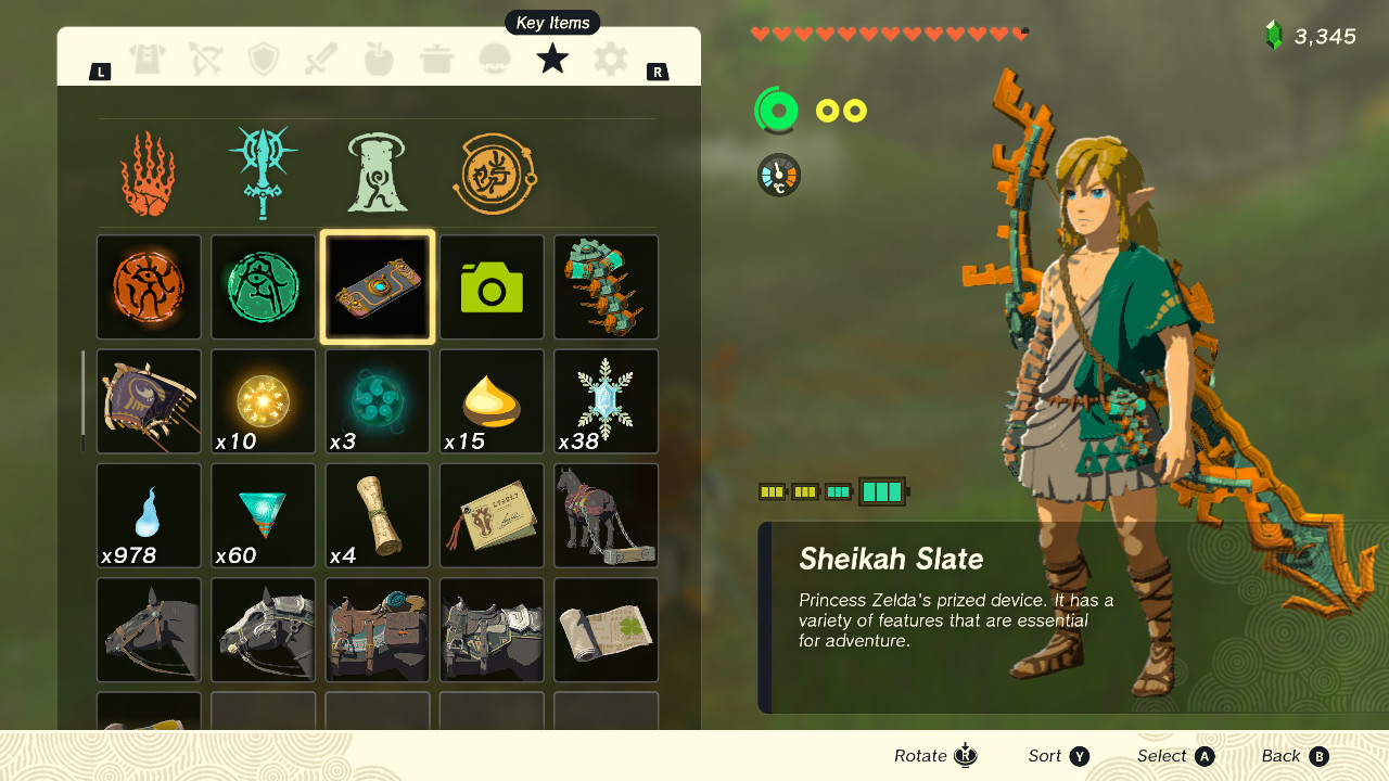 Its Called A Sheikah Slate Mod for The Legend of Zelda: Tears of the ...