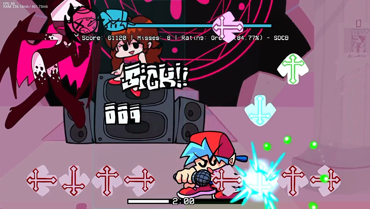 MID-FIGHT Masses Port Psych engine P-Slice Mod for Friday Night Funkin ...