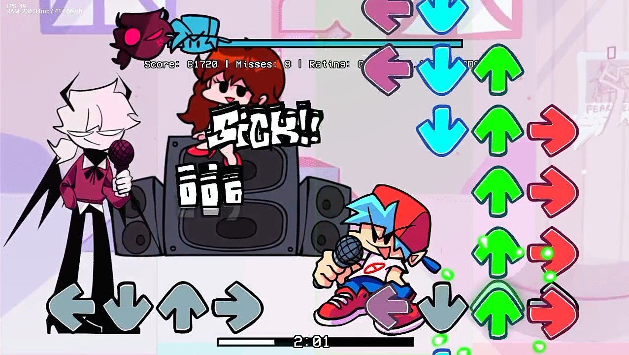 MID-FIGHT Masses Port Psych engine P-Slice Mod for Friday Night Funkin ...