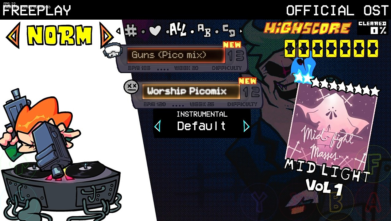 MID-FIGHT Masses Port Psych engine P-Slice Mod for Friday Night Funkin ...