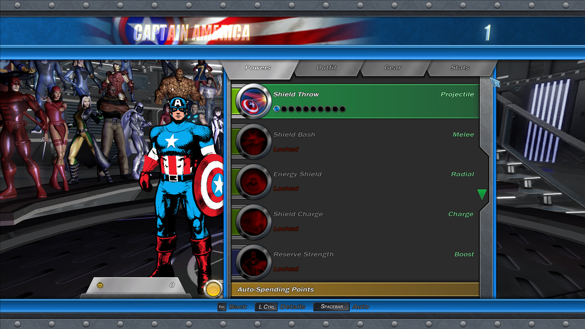 Cel-Shaded Captain America Mod for Marvel: Ultimate Alliance | MUA Mods