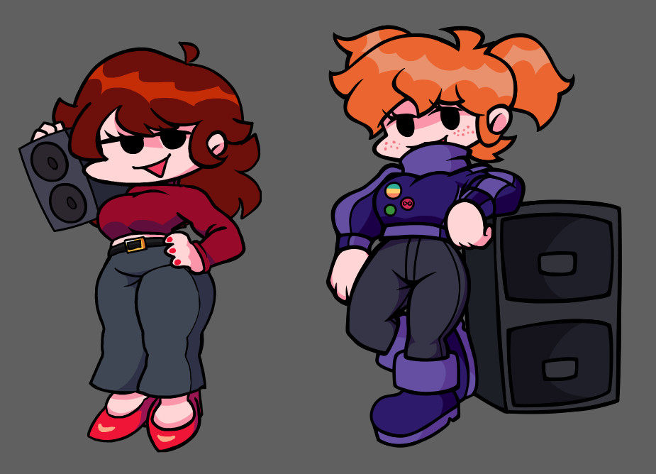 FNF D-Sides Faker GF (Reskin) Mod for Friday Night Funkin' | FNF Mods