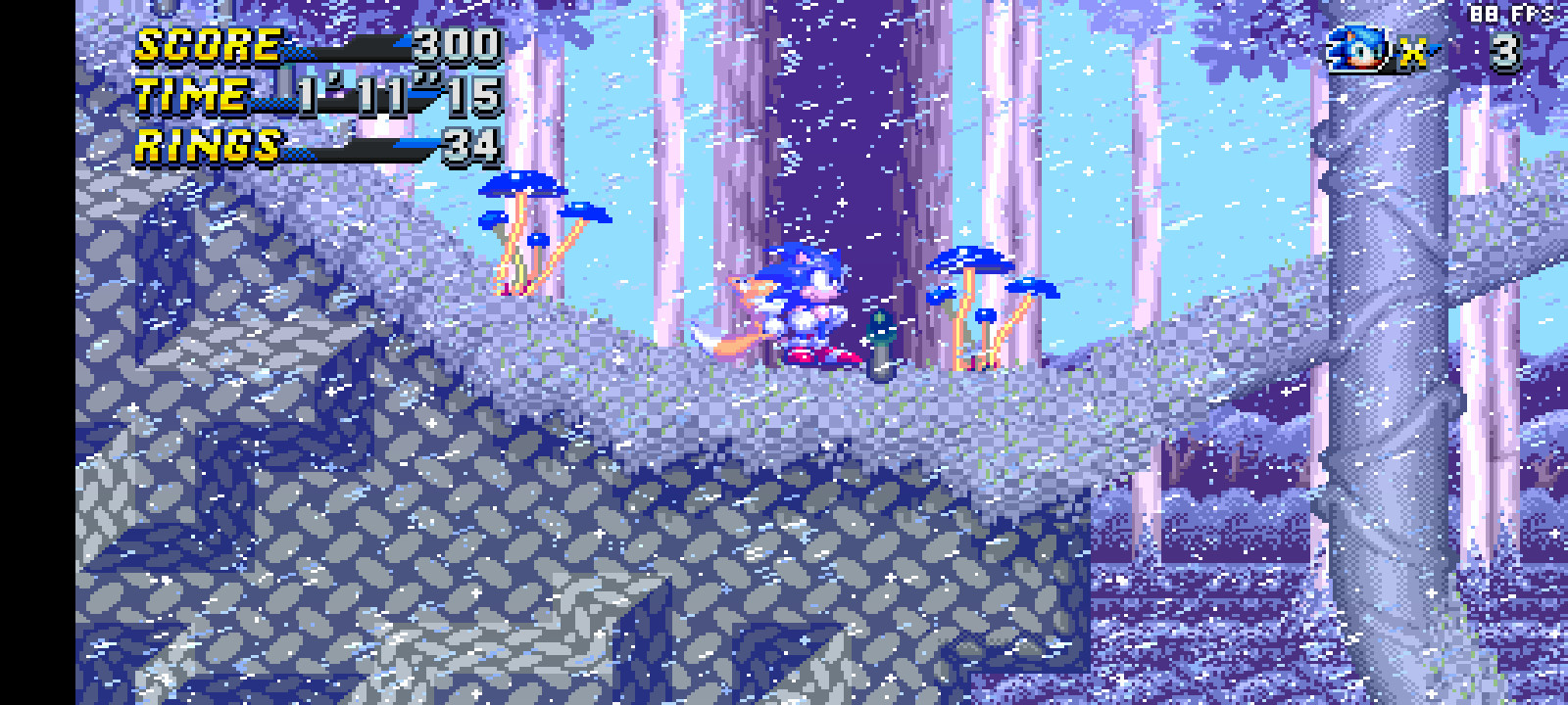 Mania Style Mushroom Hill Palette Mod for Sonic 3 A.I.R. | S3AIR Mods