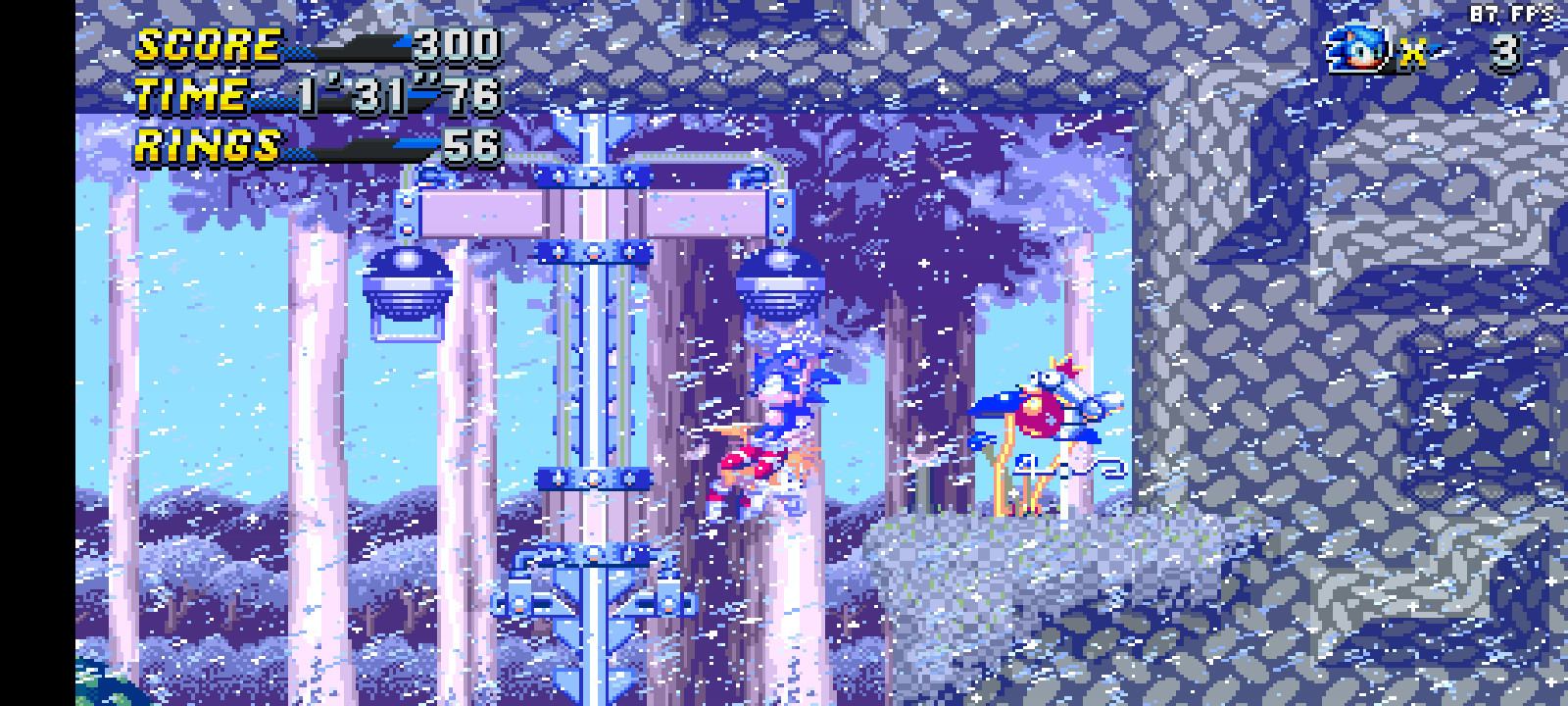 Mania Style Mushroom Hill Palette Mod for Sonic 3 A.I.R. | S3AIR Mods