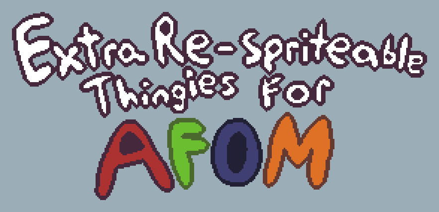 Extra Re-spriteable Thingies for AFOM Mod for Pizza Tower | PT Mods