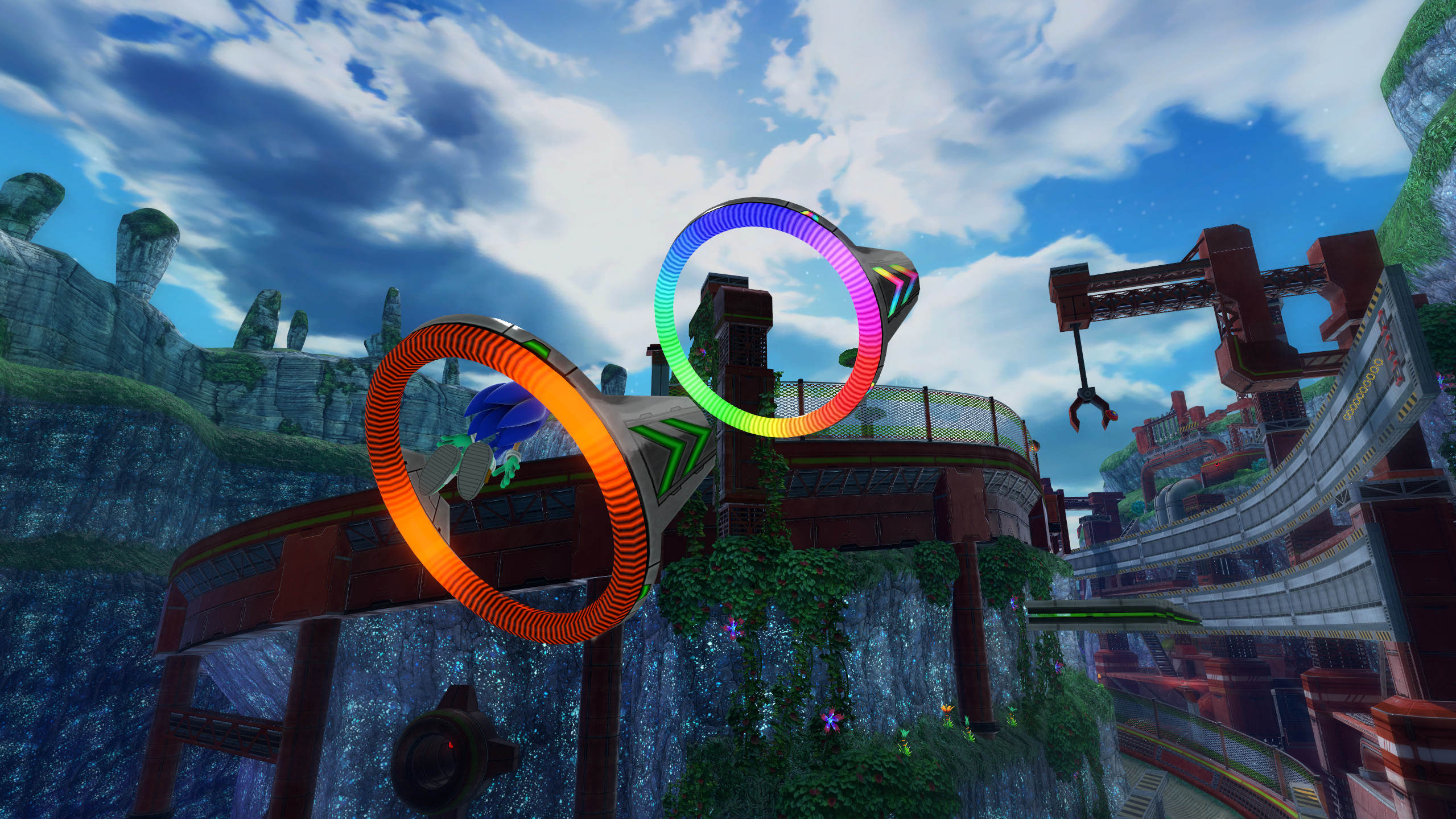 Mechanical Dash Rings Project Re-Rainbow Mod for Sonic Colors: Ultimate | SCU Mods