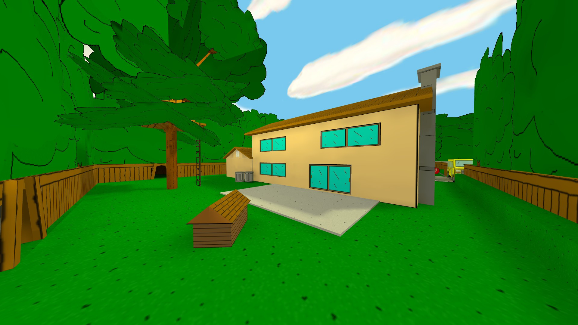 de_simpsons Mod for Counter-Strike 1.6 | CS1.6 Mods