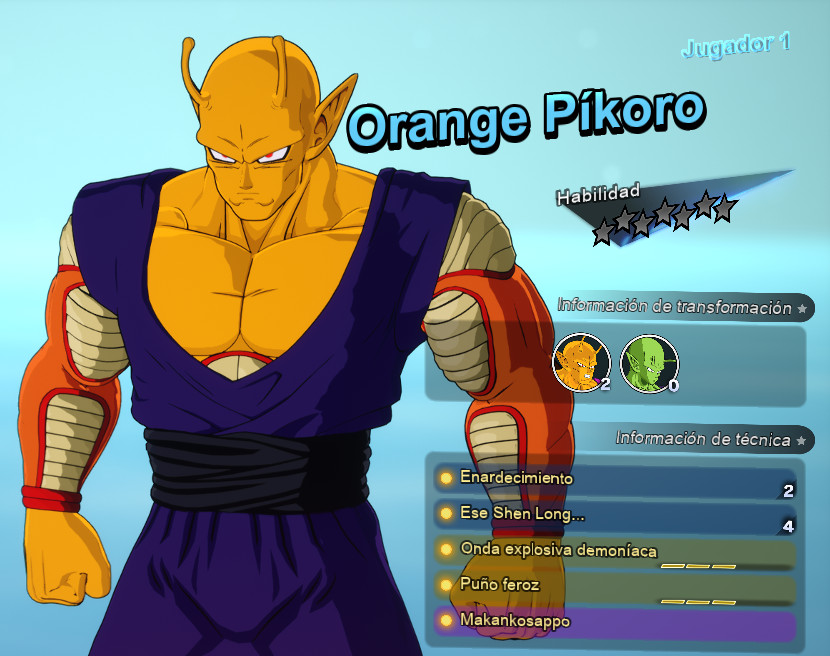 (Replacer) Orange Piccolo (SH) Anime Colors Mod for Dragon Ball ...
