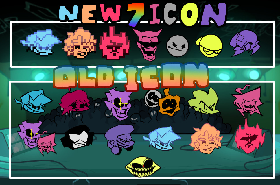 RQ Icon Reimagined Mod for Friday Night Funkin' | FNF Mods