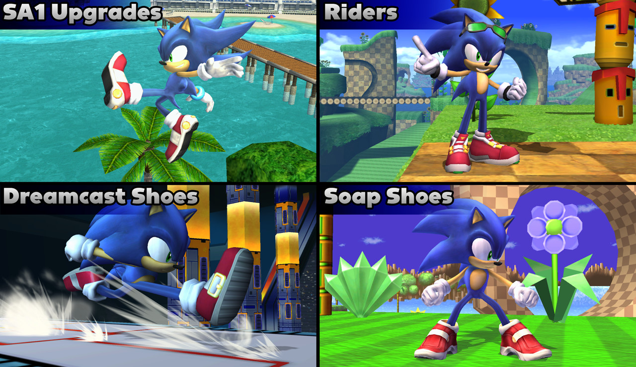 Sonic Revamped Moveset Mod for Super Smash Bros. Brawl | Brawl Mods