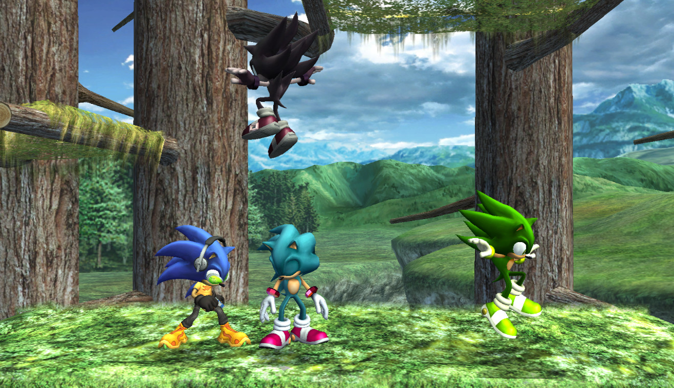 Sonic Revamped Moveset Mod for Super Smash Bros. Brawl | Brawl Mods