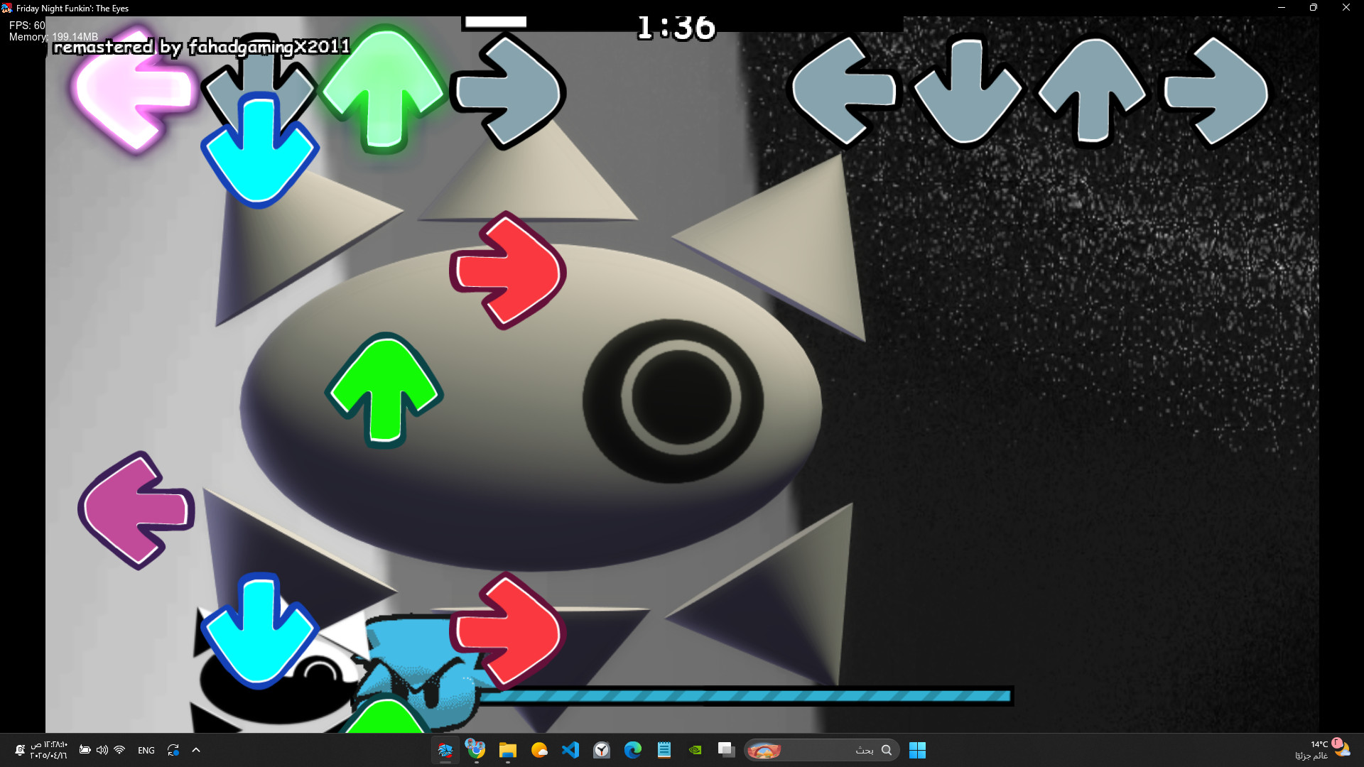 Friday Night Funkin' The Eyes Mod for Friday Night Funkin' | FNF Mods