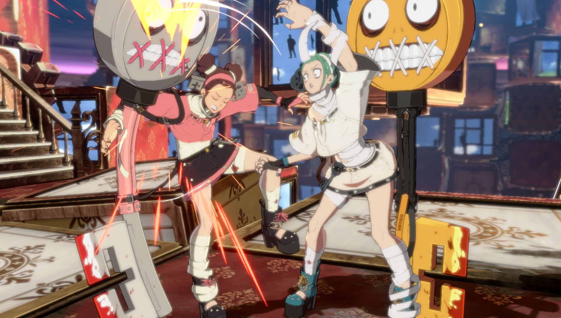 Aba with Spacebuns Mod for GUILTY GEAR -STRIVE- | GGST Mods