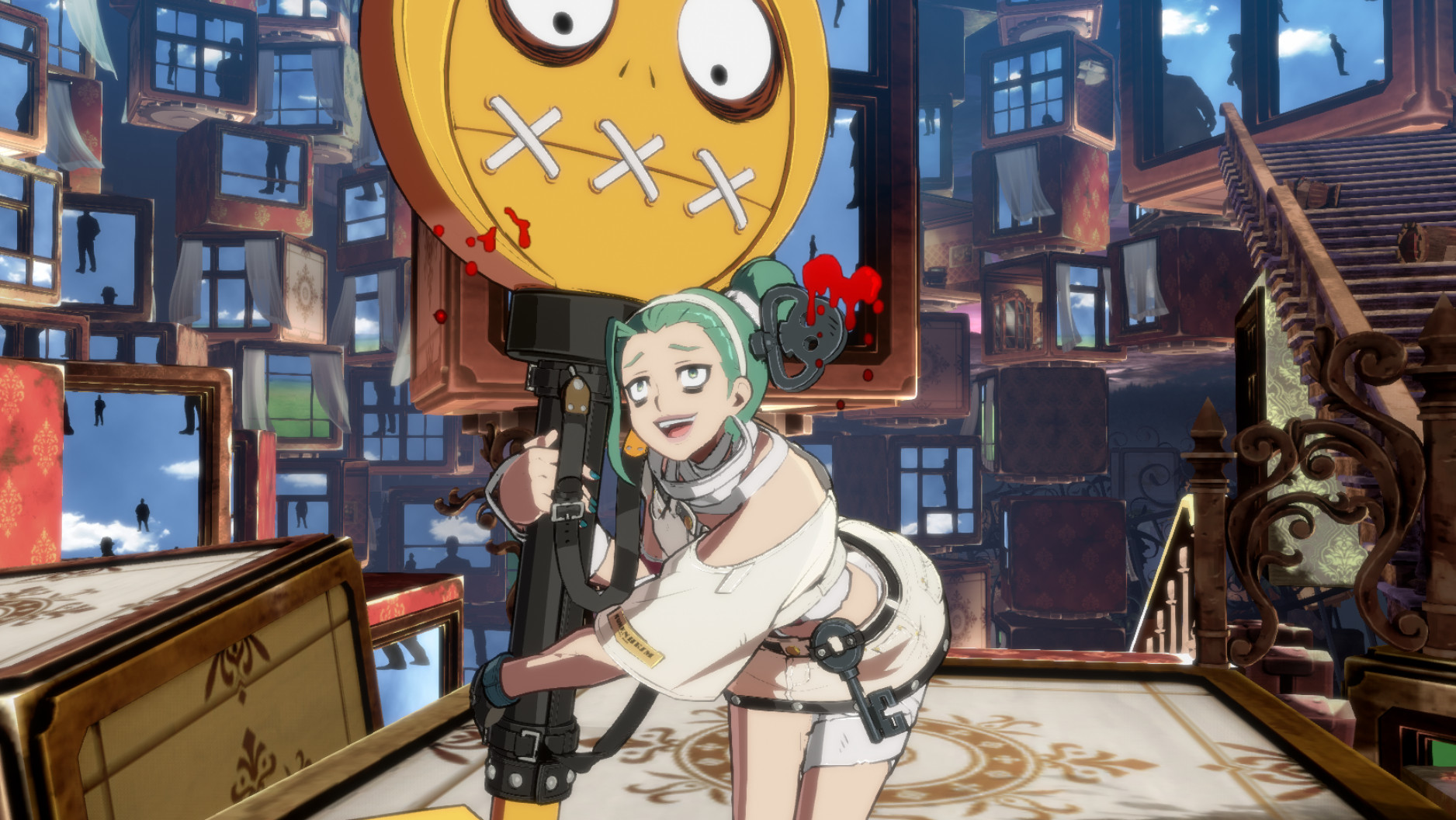 Aba with Spacebuns Mod for GUILTY GEAR -STRIVE- | GGST Mods