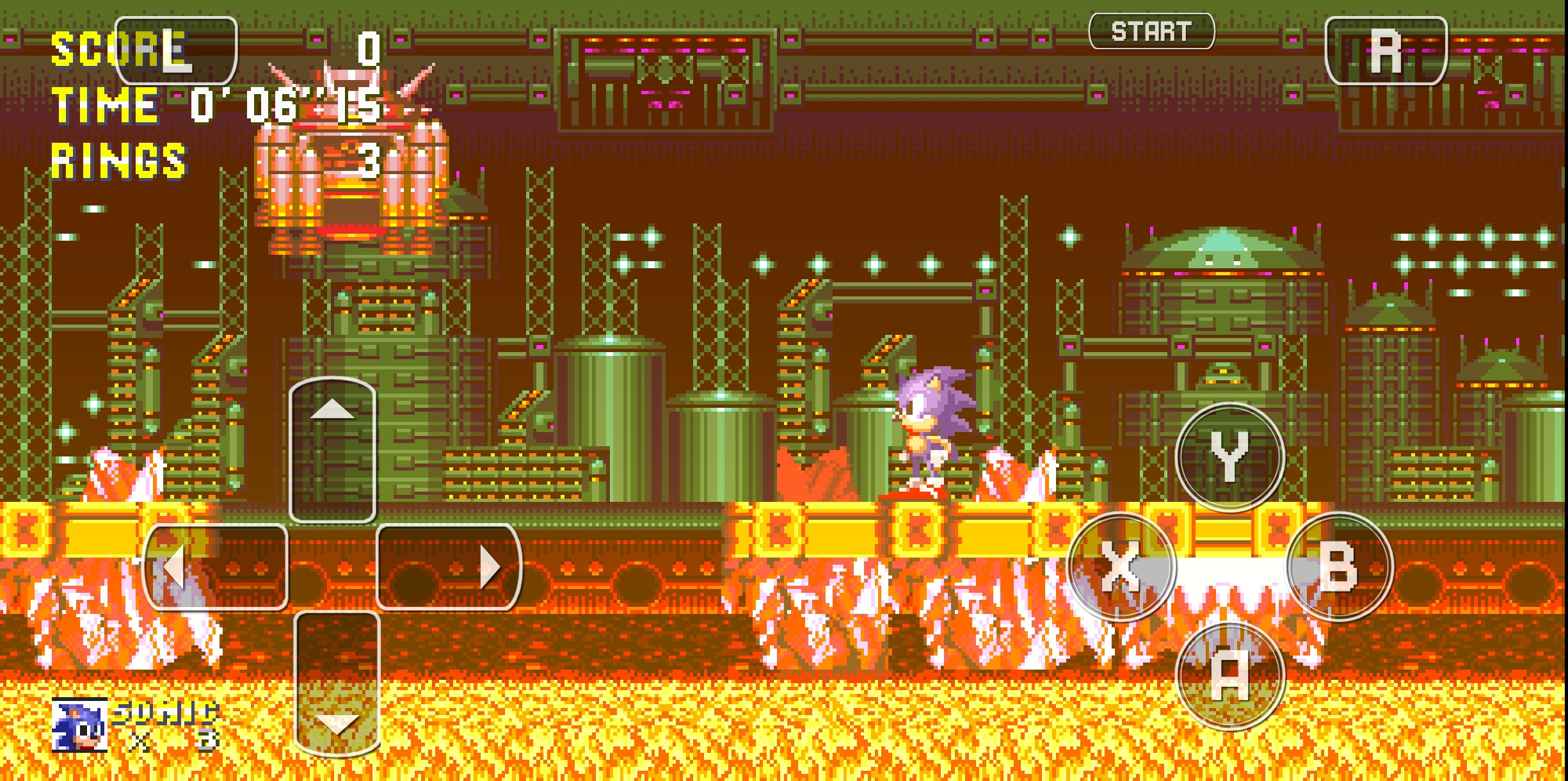 Quartz Quadrant GF + BF Background Over HPZ+LRZ2/B Mod for Sonic 3 A.I ...