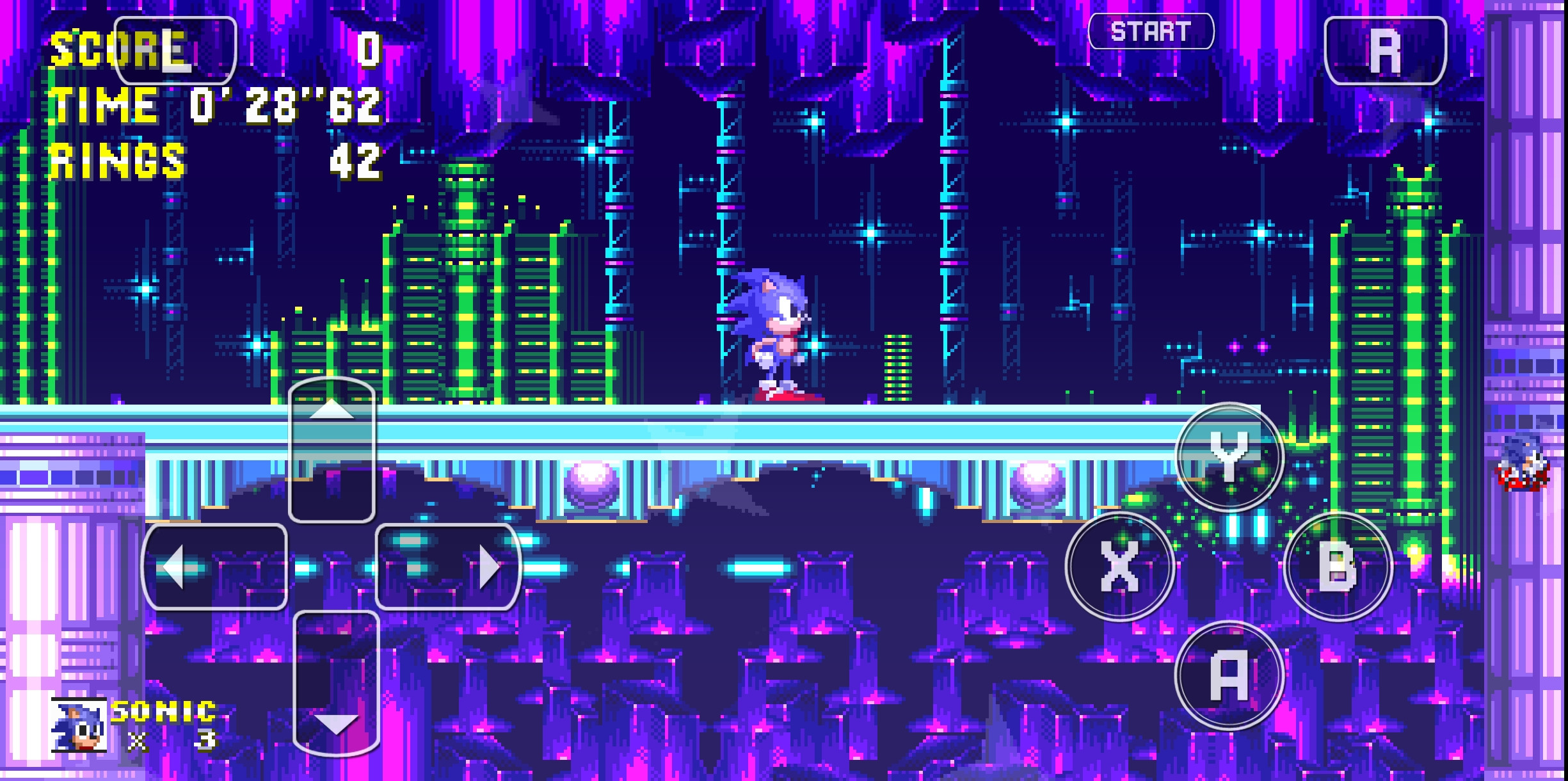 Quartz Quadrant GF + BF Background Over HPZ+LRZ2/B Mod for Sonic 3 A.I ...