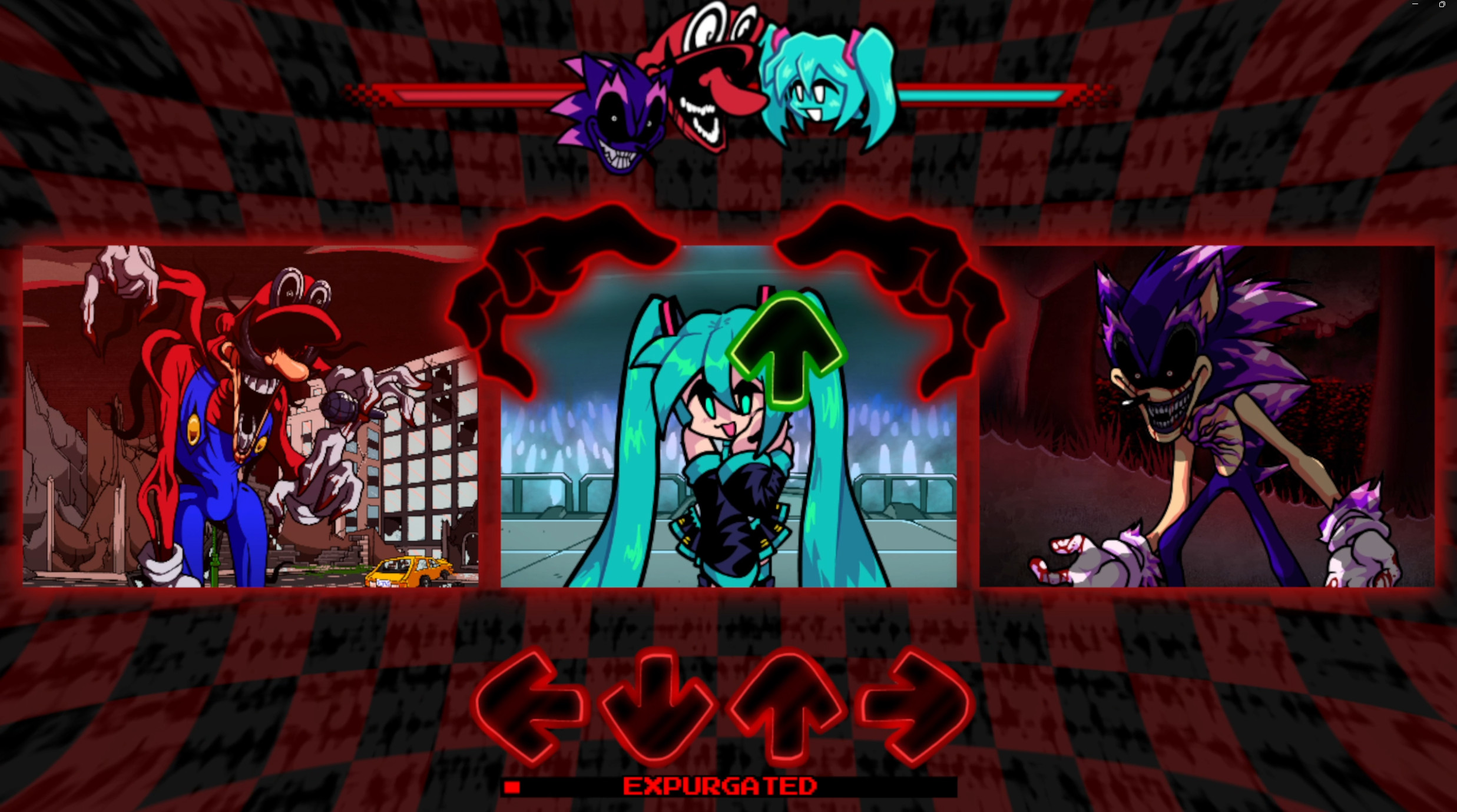 FNF EXEPURGATED (EXPURGATED HOTLINE COVER FT MIKU) Mod for Friday Night ...