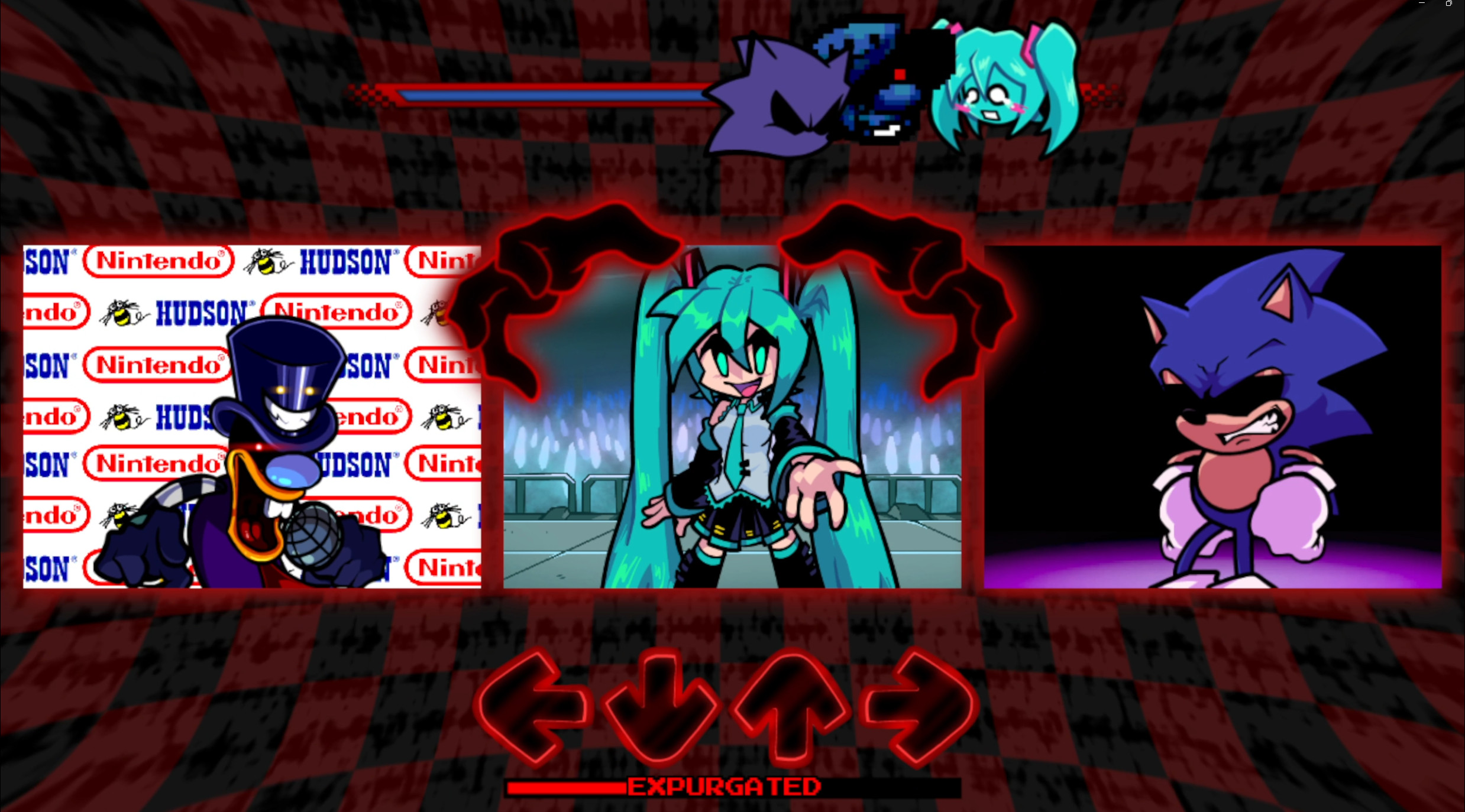 FNF EXEPURGATED (EXPURGATED HOTLINE COVER FT MIKU) Mod for Friday Night ...