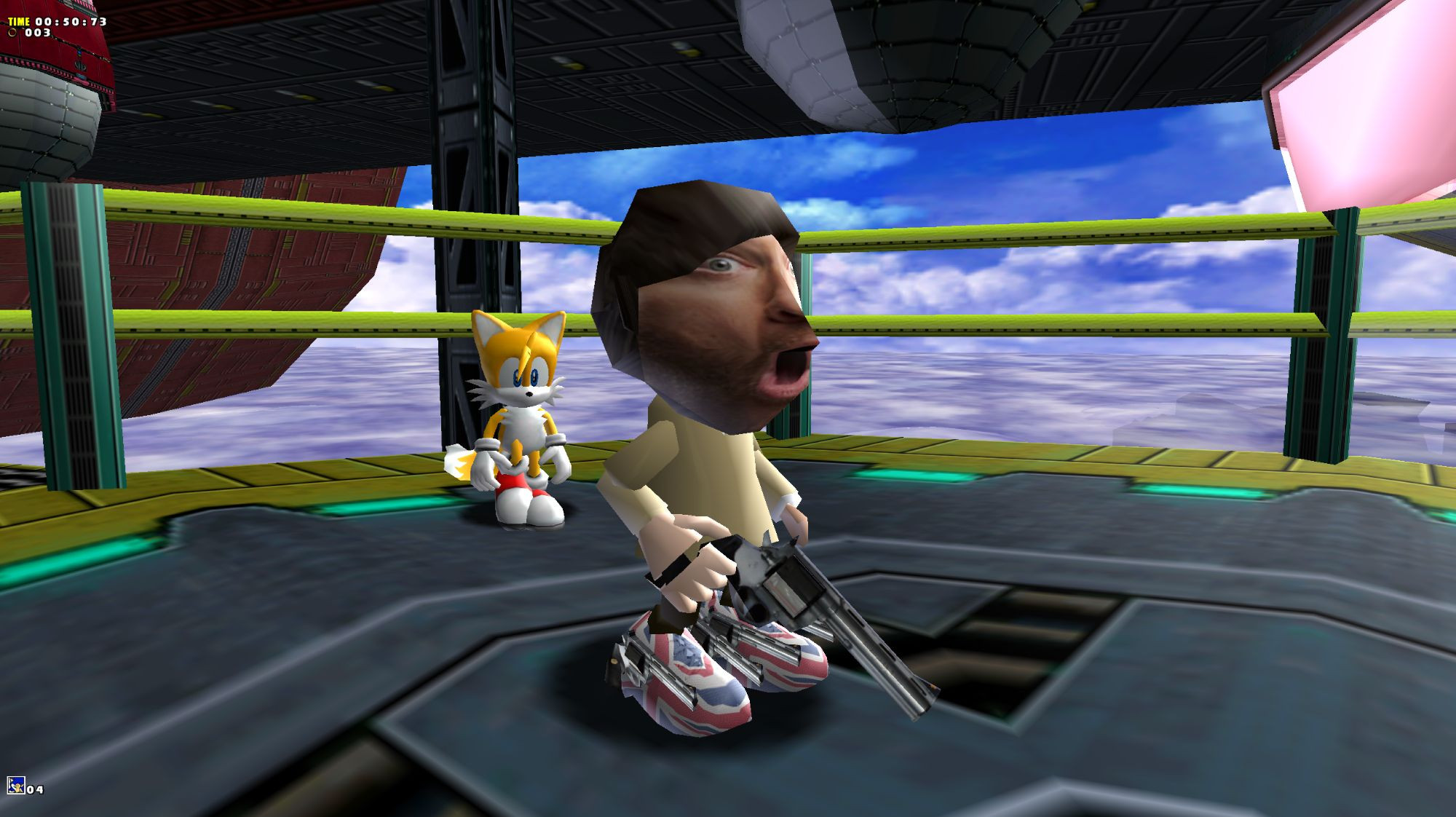 Wade Whipple over Sonic Mod for Sonic Adventure DX | SADX Mods