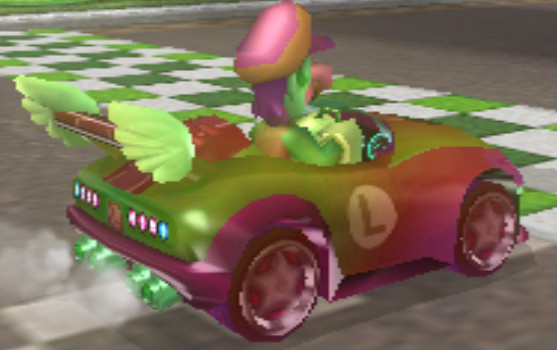 Fruit Roll-Up Luigi Mod for Mario Kart Wii | MKWii Mods