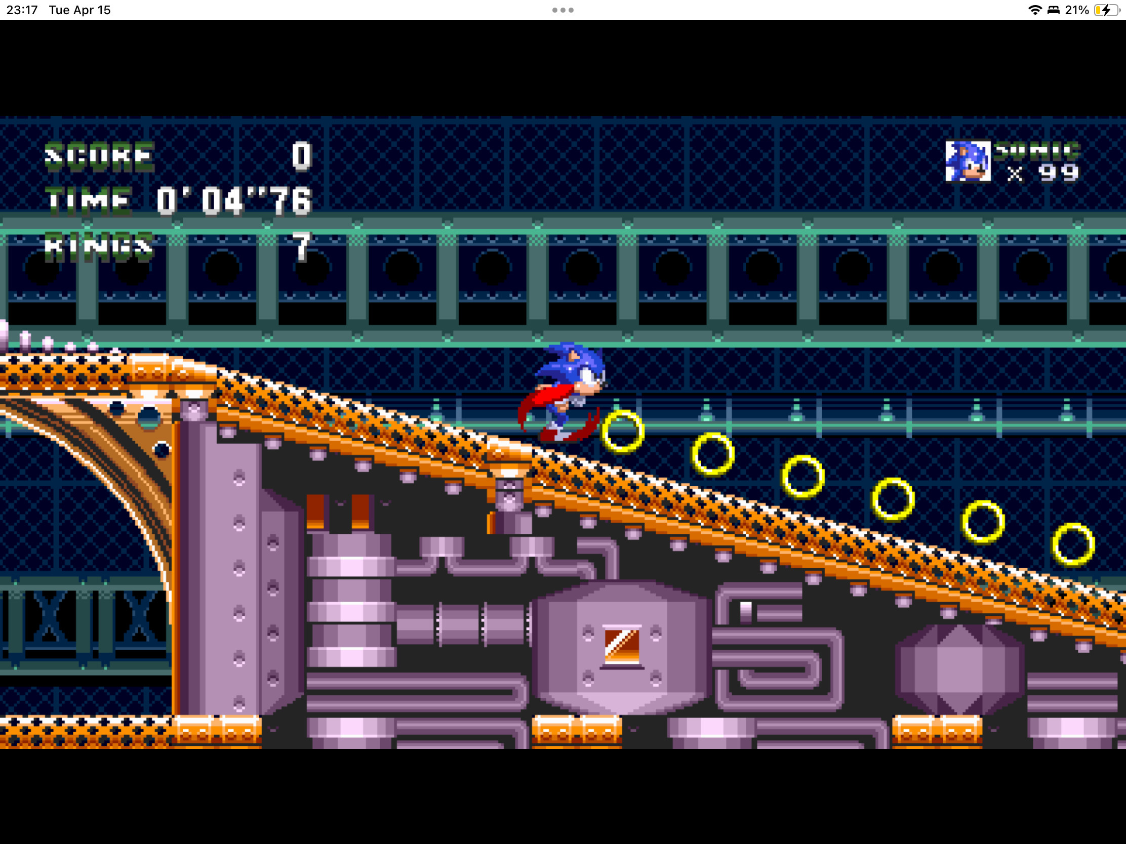 Prototype styled UI/HUD Mod for Sonic 3 A.I.R. | S3AIR Mods