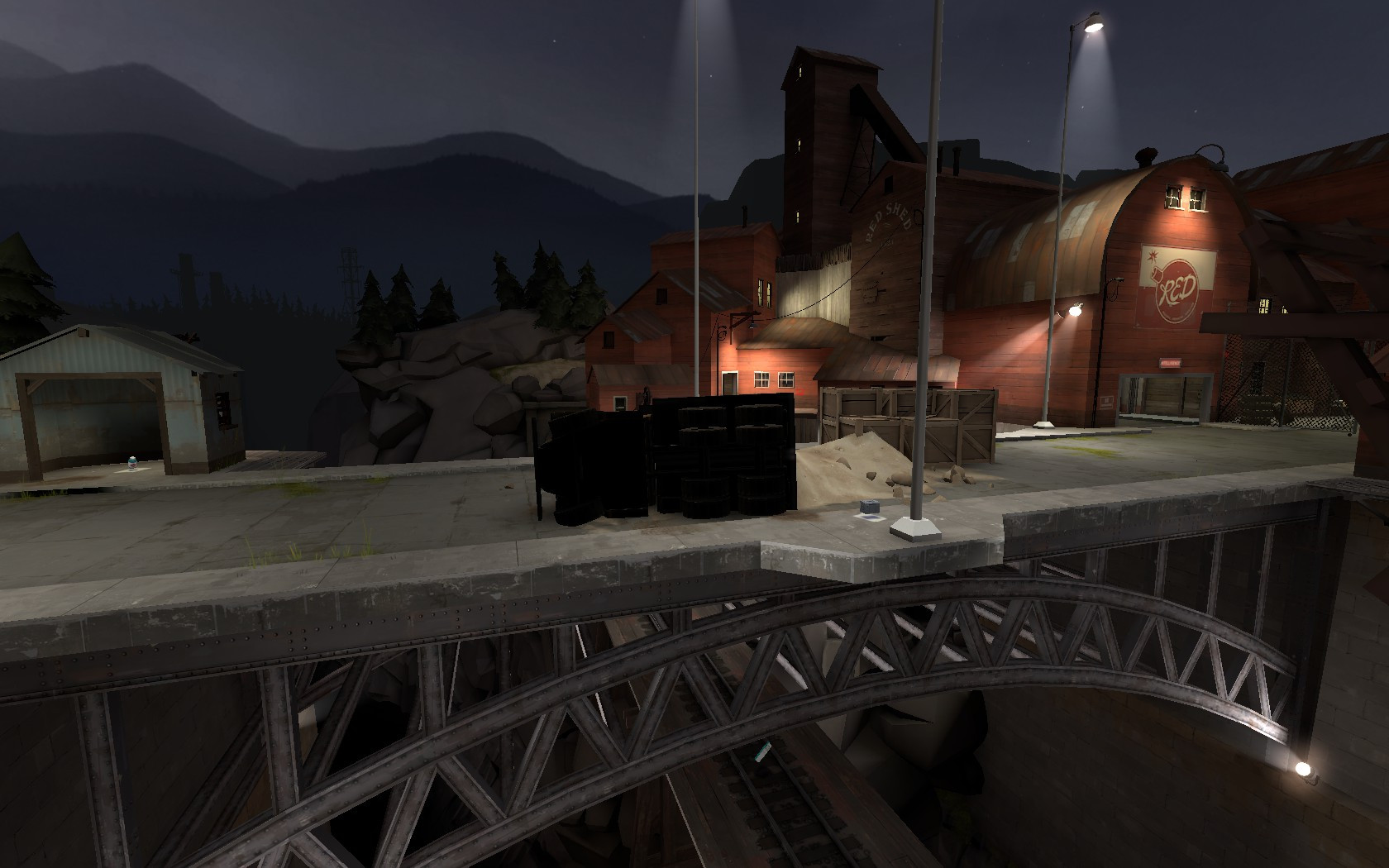 Doublecross with functional day night cycle Mod for Team Fortress 2 ...